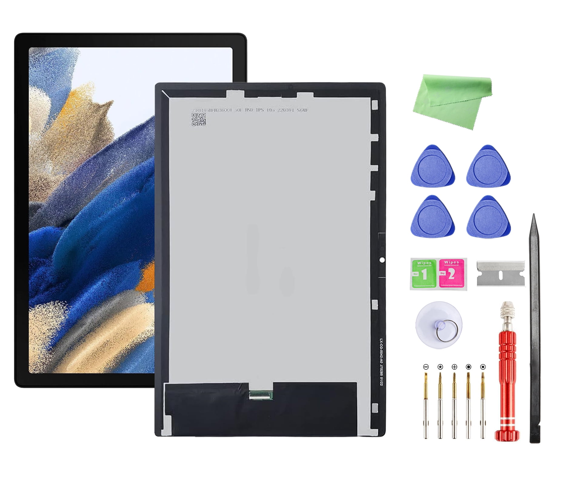 Screen Replacement Kit for Samsung Galaxy Tab A8 10.5" SM-X200/X205 ...