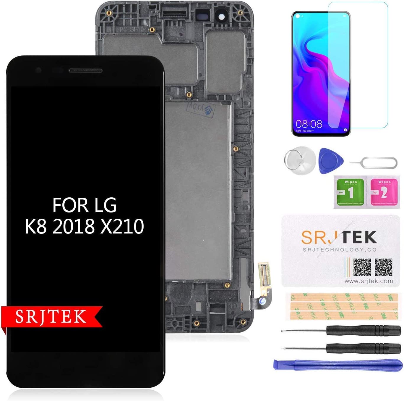 Screen Replacement for LG SP200 Tribute Dynasty/K8 2018/Aristo 2 X210 ...