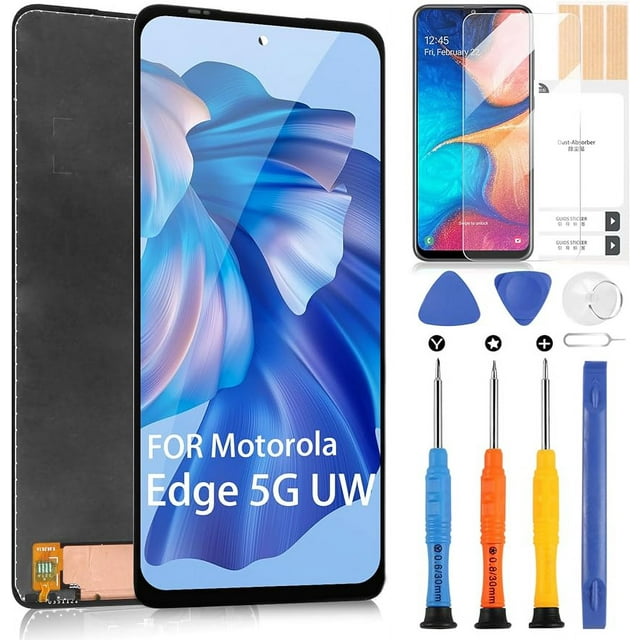 Screen Replacement for Motorola Edge 5G UW 2021,LCD Display for Moto ...