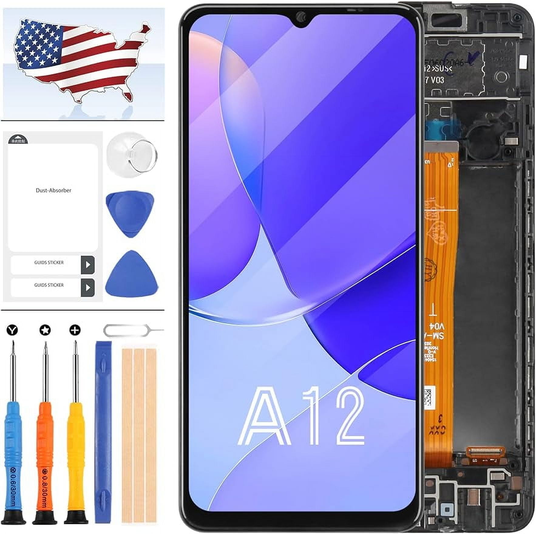 Screen Replacement For Samsung Galaxy A12 A125 SM-A125F A125F A125M A125U LCD Display Touch ...