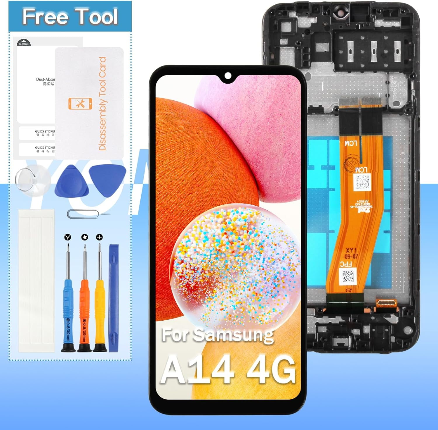 Screen Replacement for Samsung Galaxy A14 4G SM-A145F SM-A145M SM-A145P ...