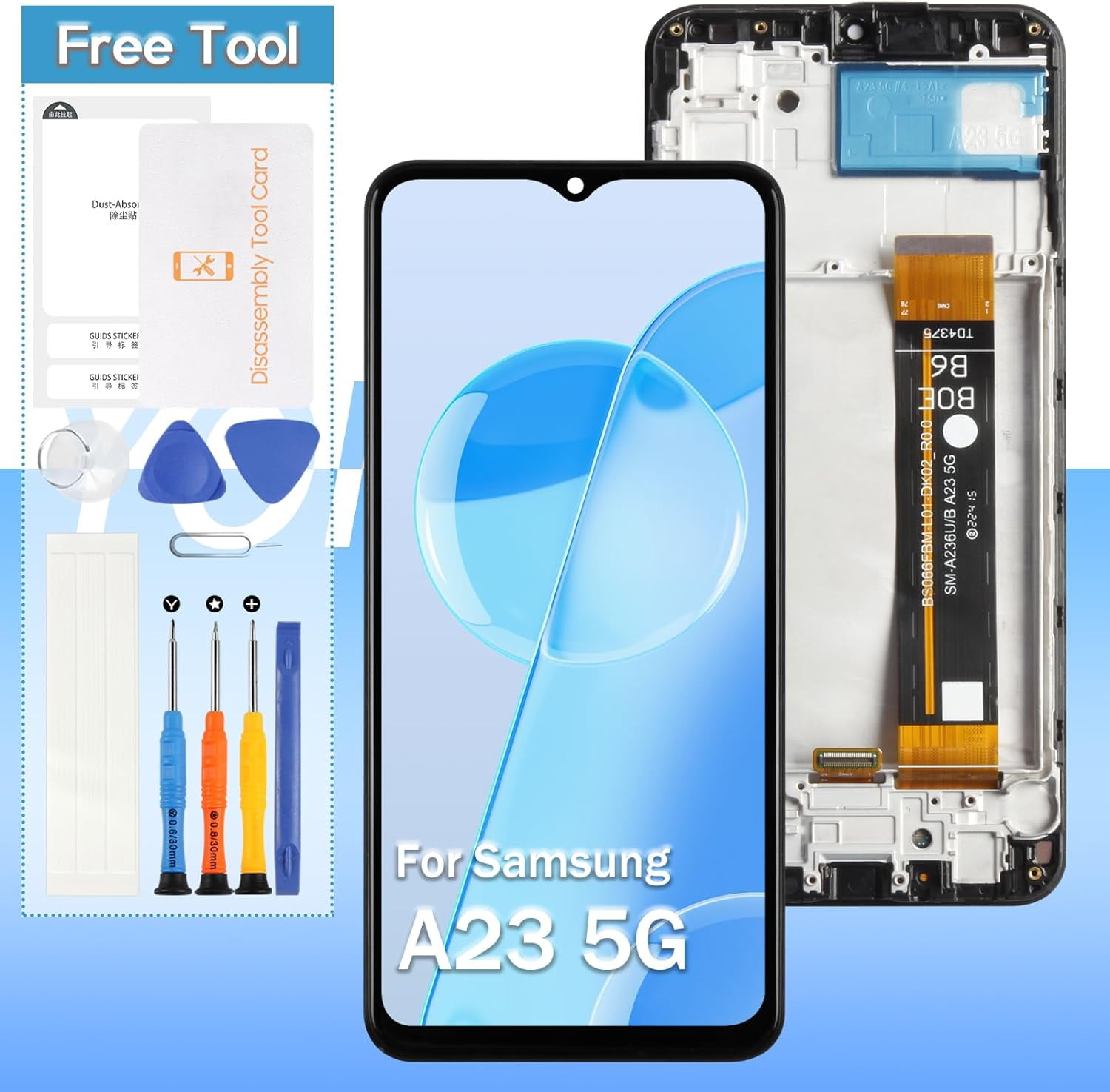 Screen Replacement for Samsung Galaxy A23 5G SM-A236E, SM-A236U, SM ...