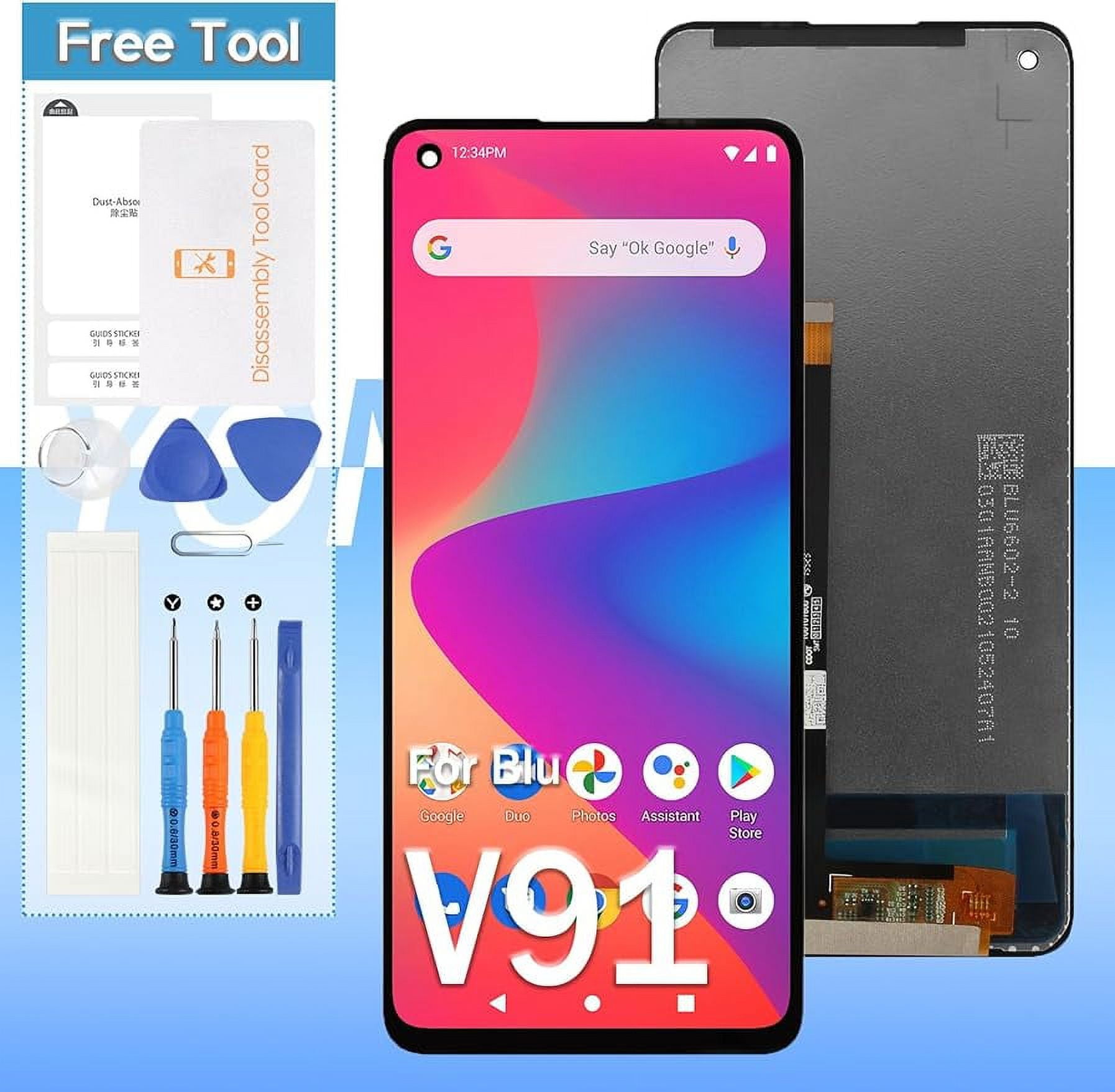 Screen Replacement for BLU V91 /G91 V0650WW G0410WW 6.5'' LCD Display ...