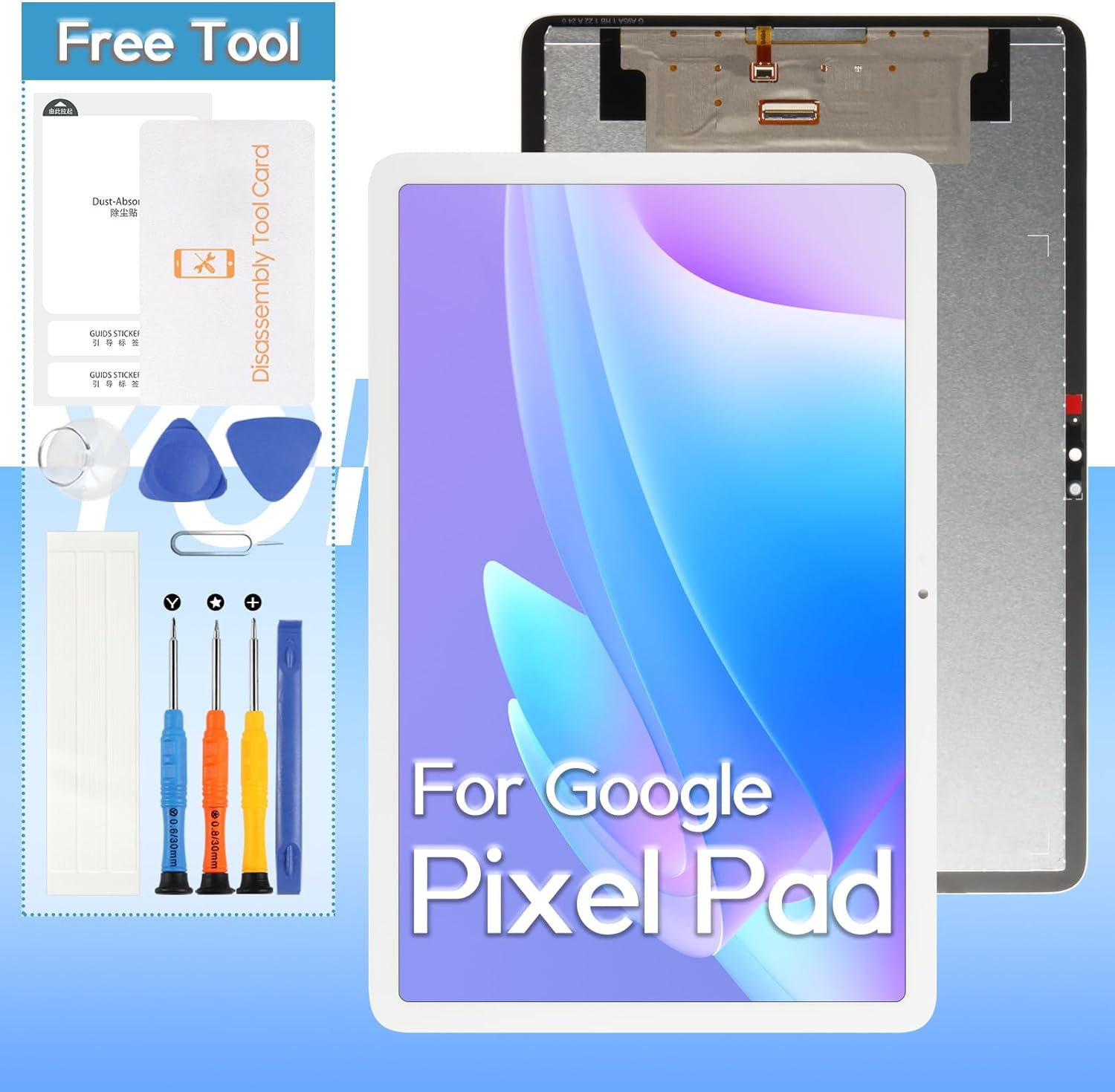 Screen Replacement for Google Pixel Pad 11" 2023 LCD Display Digitize ...