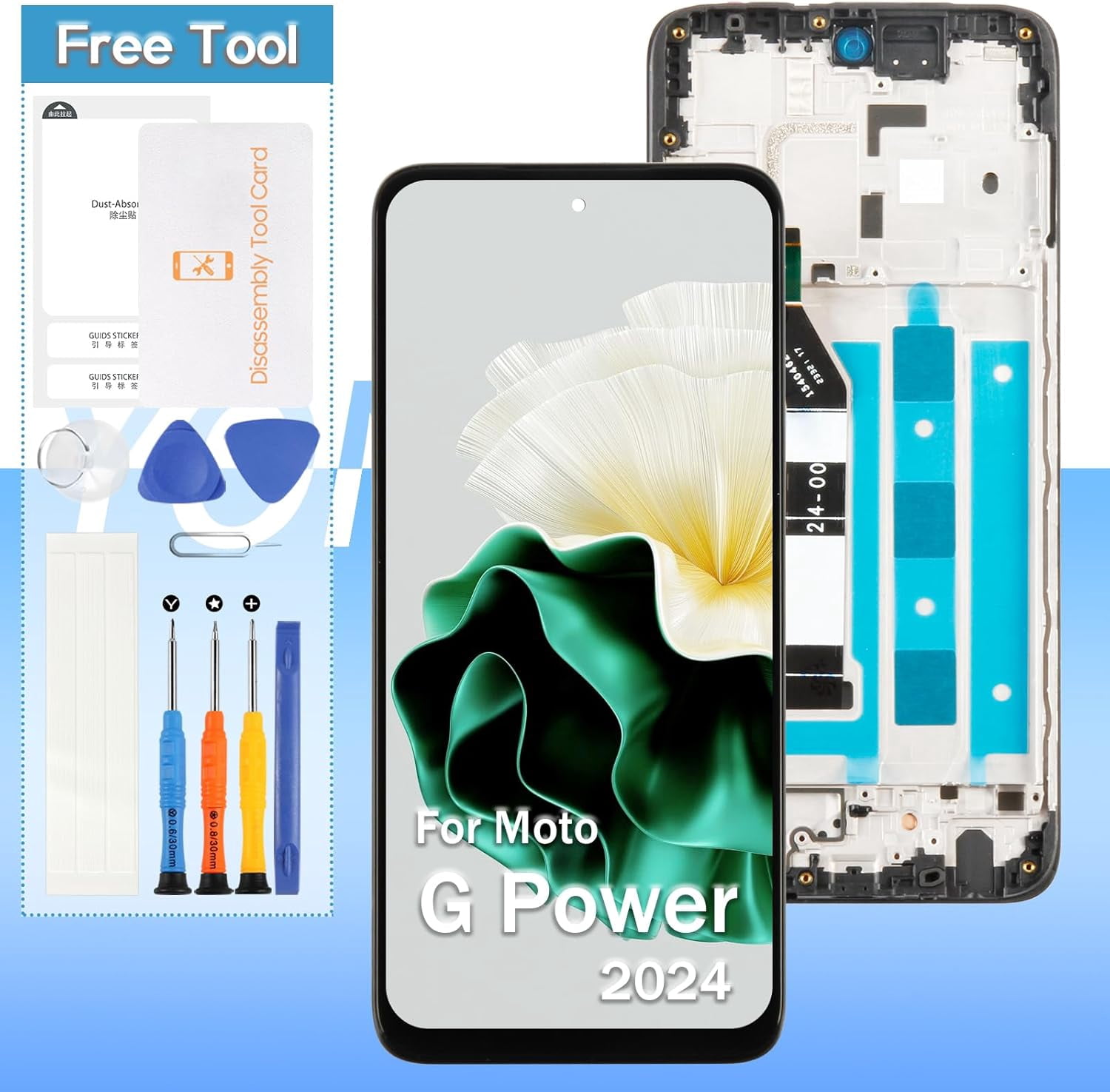Screen Replacement for Motorola Moto G Power 2024 XT2415 XT2415-1 ...