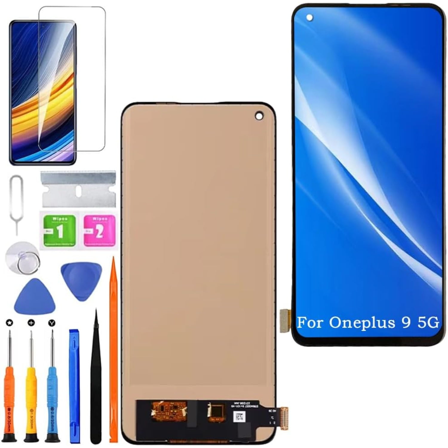 Screen Replacement for Oneplus 9 5G TFT, LE2113 LE2111 LE2110 LCD Touch ...