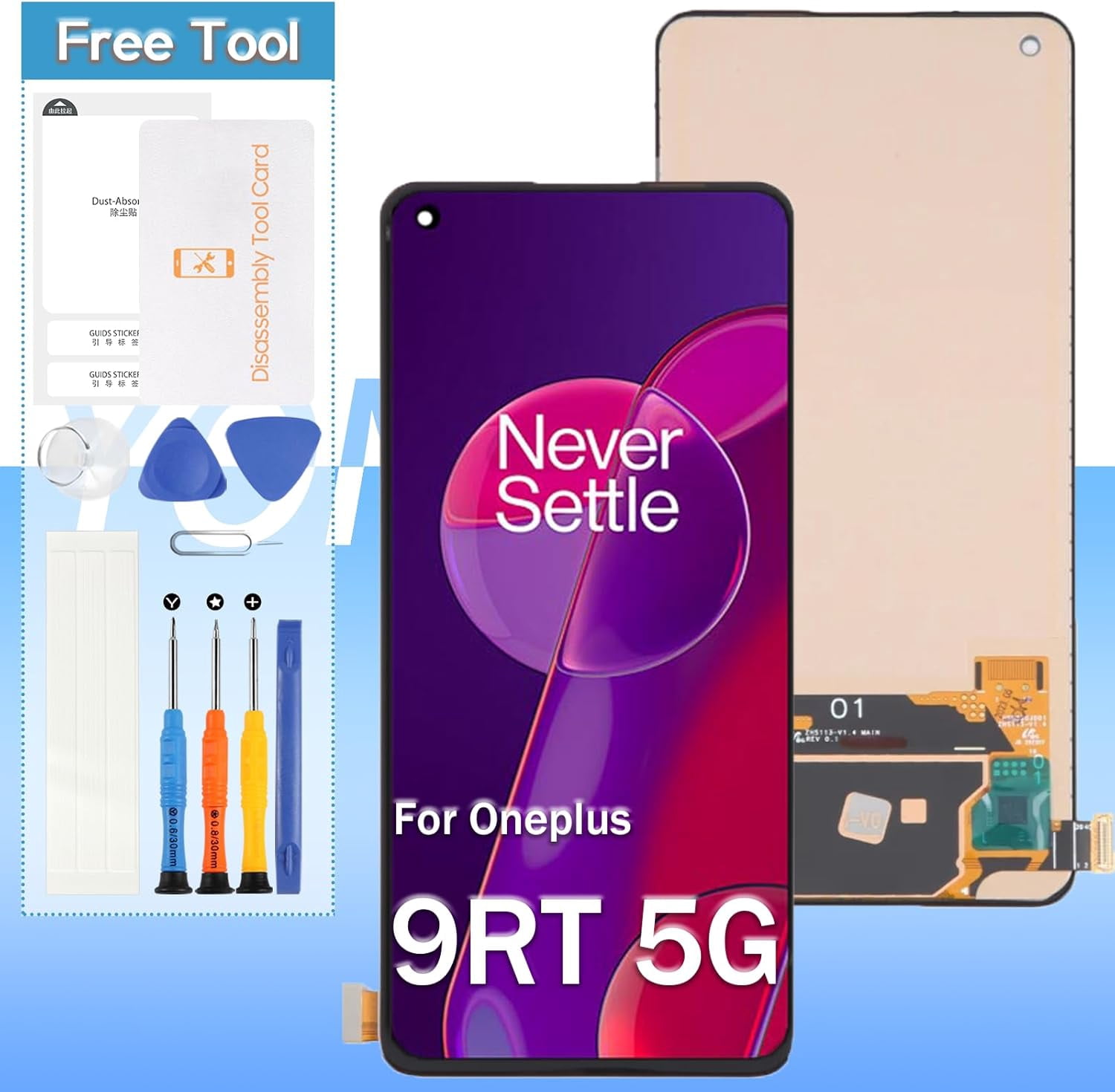 Screen Replacement for Oneplus 9 RT 5G MT2110, MT2111 6.62" (TFT) LCD ...