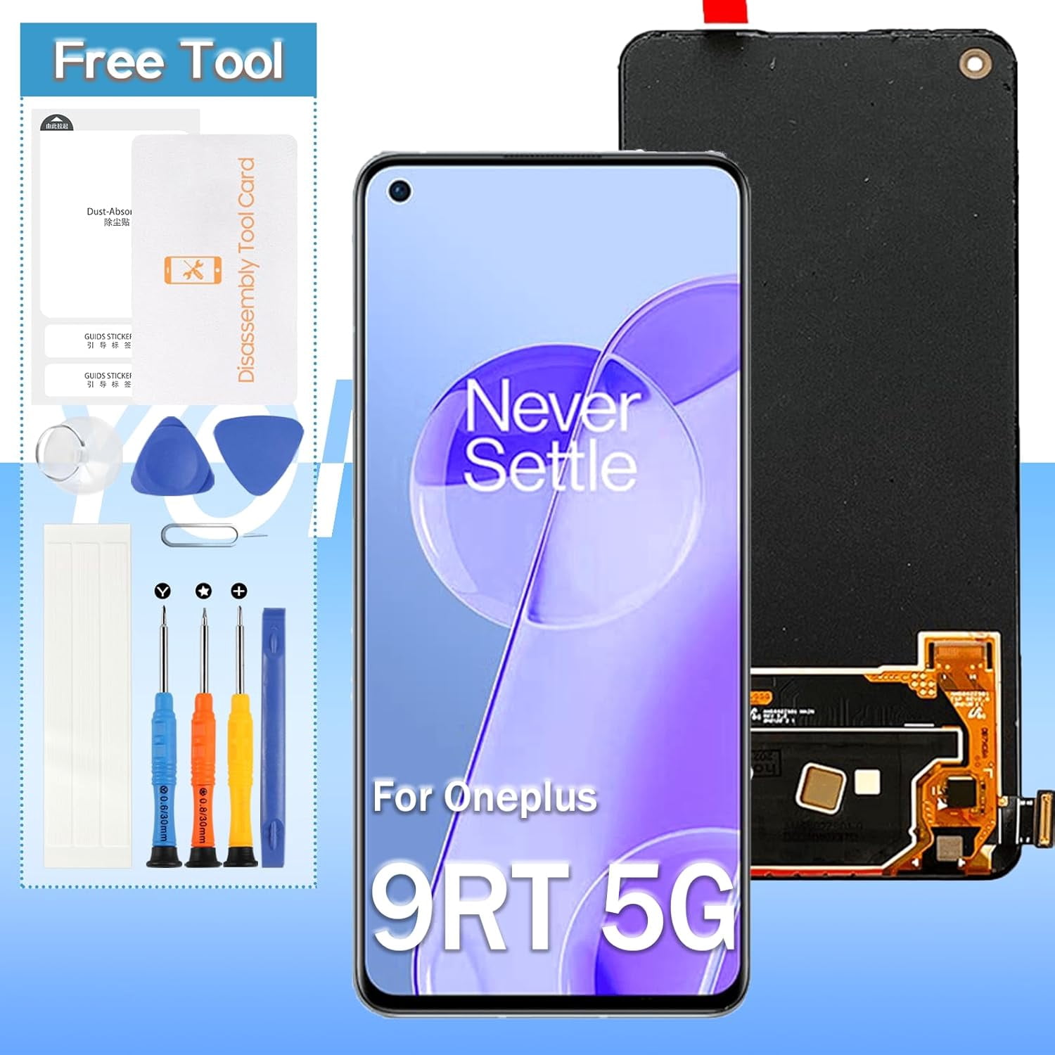 Screen Replacement for Oneplus 9RT 5G MT2110, MT2111 6.62" (Original ...