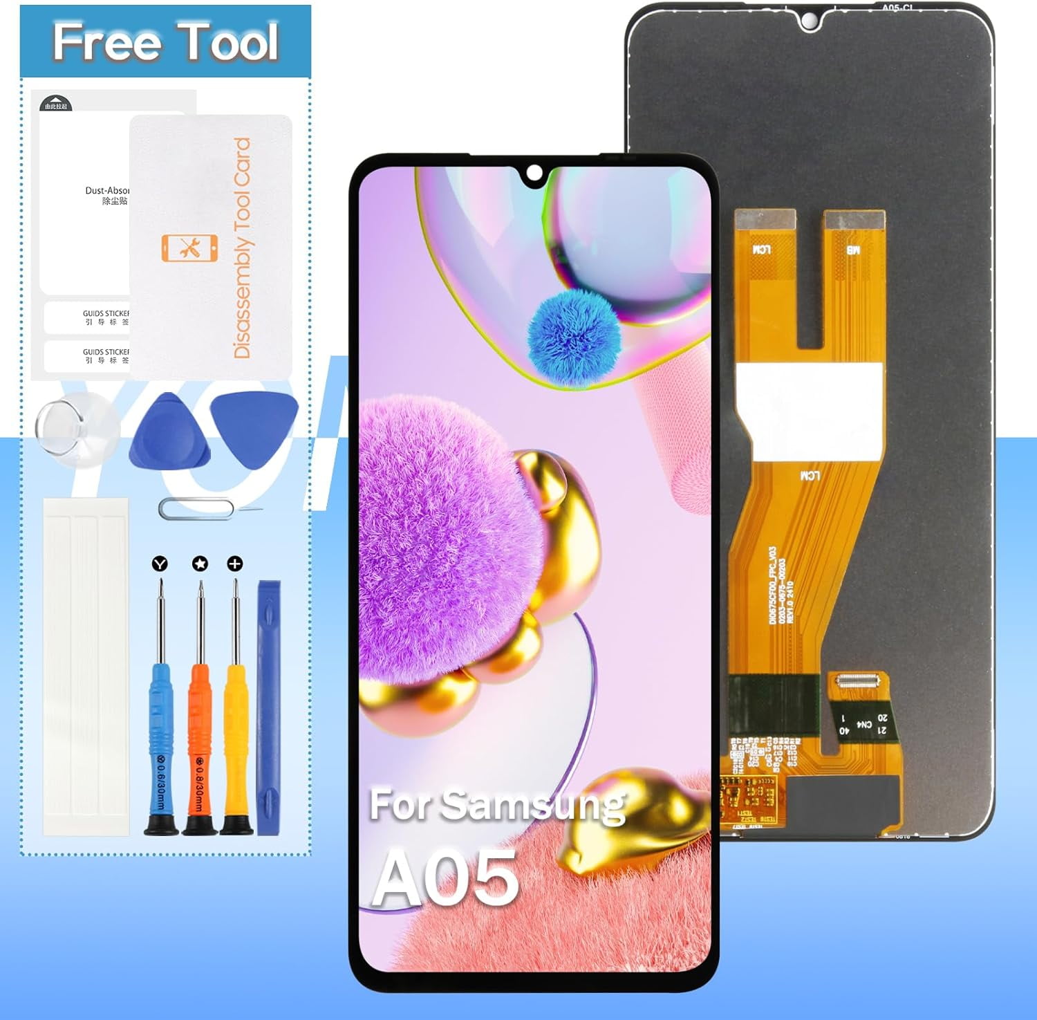 Screen Replacement for Samsung Galaxy A05 SM-A055F, SM-A055F/DS, SM ...