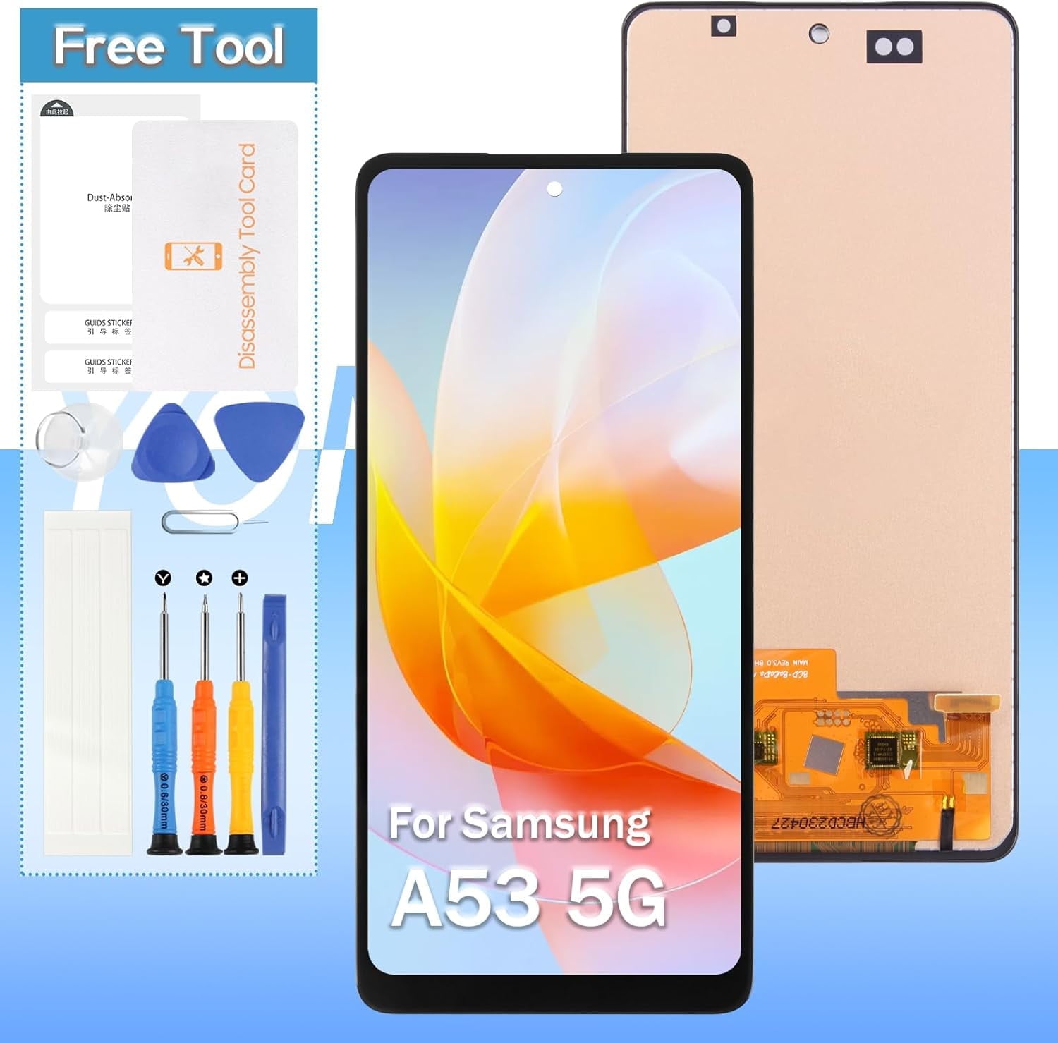 Screen Replacement for Samsung Galaxy A53 5G SM-A536B, SM-A536B/DS, SM ...