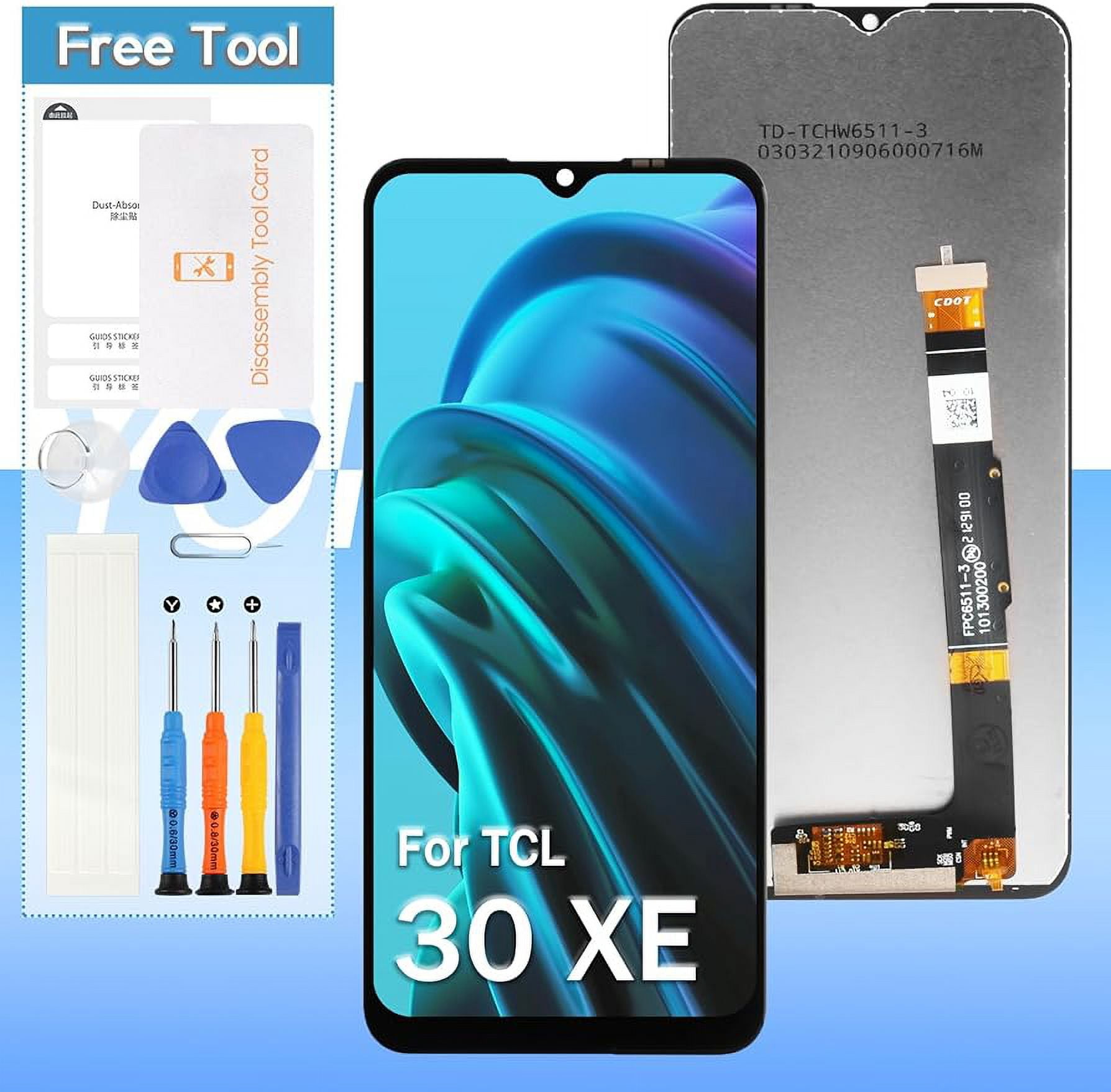 Screen Replacement for TCL 30 XE 5G T767W 6.52" LCD Display Touch ...