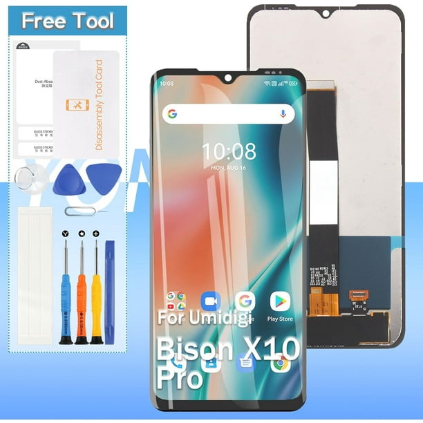 Screen Replacement for UMI Umidigi Bison X10 Pro 6.53'' LCD Display ...