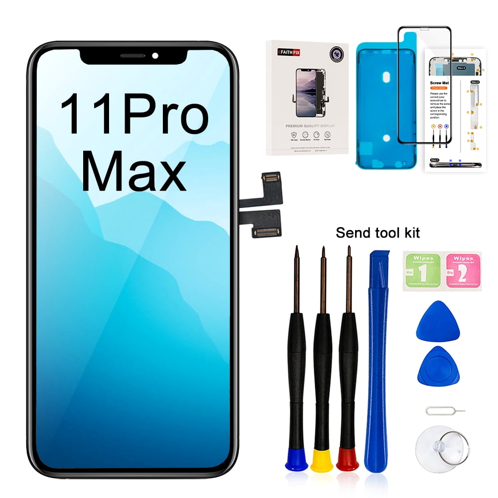 iPhone 11 Pro Max 6.5 Inch LCD Screen Replacement Kit with 3D Touch ...