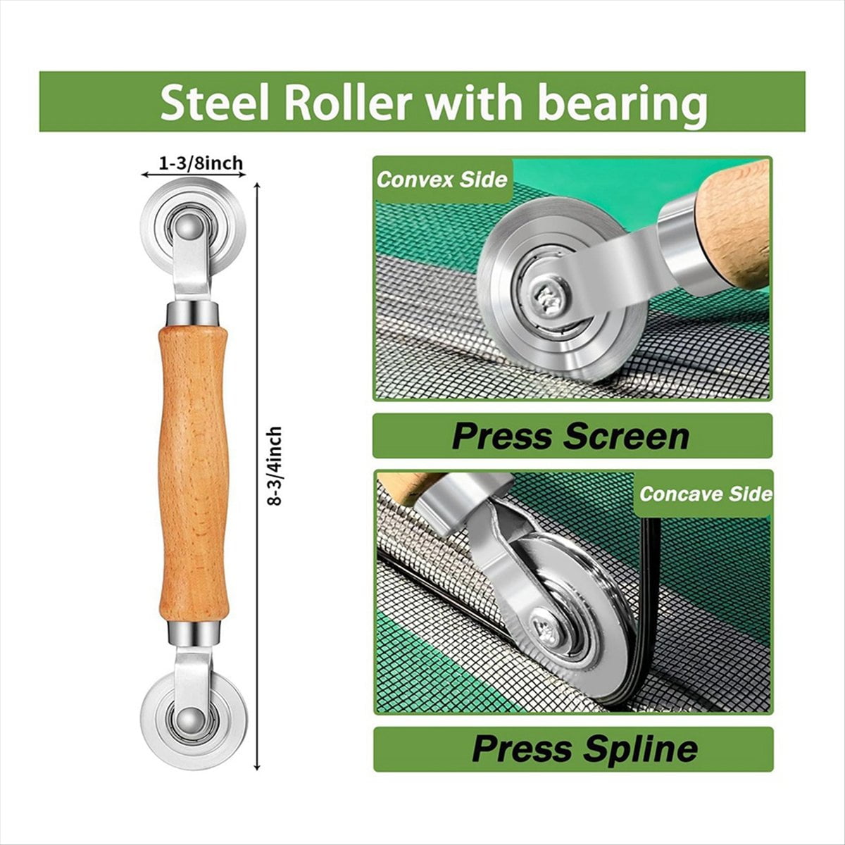 Screen Roller Tool,Screen Spline Tool,Spline Roller, Screen Door Repair ...