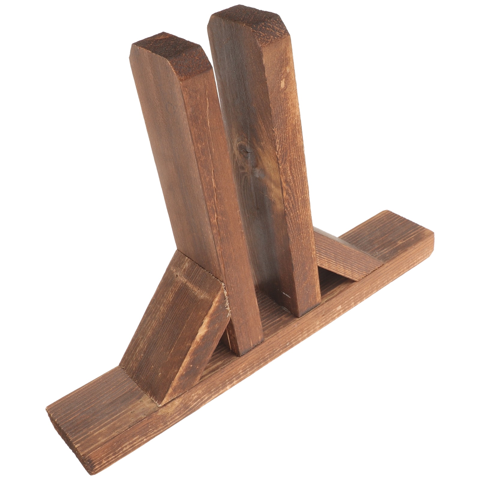 Screen Rustic Touch Wooden Fence Folding Room Divider Stand Home Solid ...