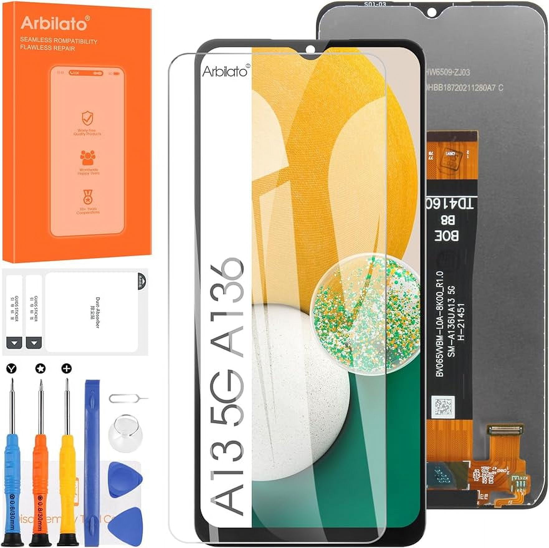 Screen for Samsung Galaxy A13 5G Screen Replacement for Samsung A136 LCD Screen SM-A136U,SM ...