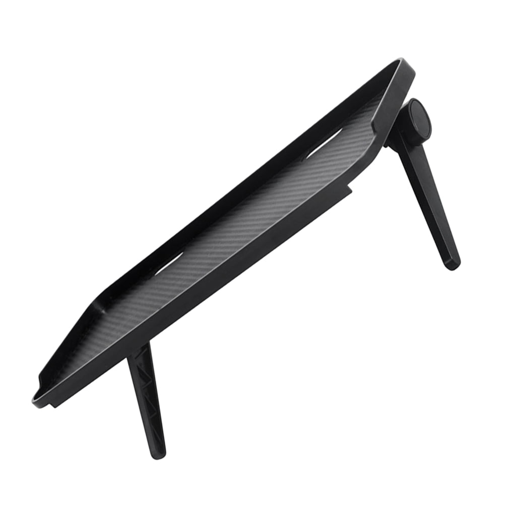 Screen Shelf Lay Flat Monitor Stand Vertical Laptop Office Black ...