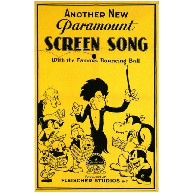 Screen Song Movie Poster Print (27 x 40) - Walmart.com