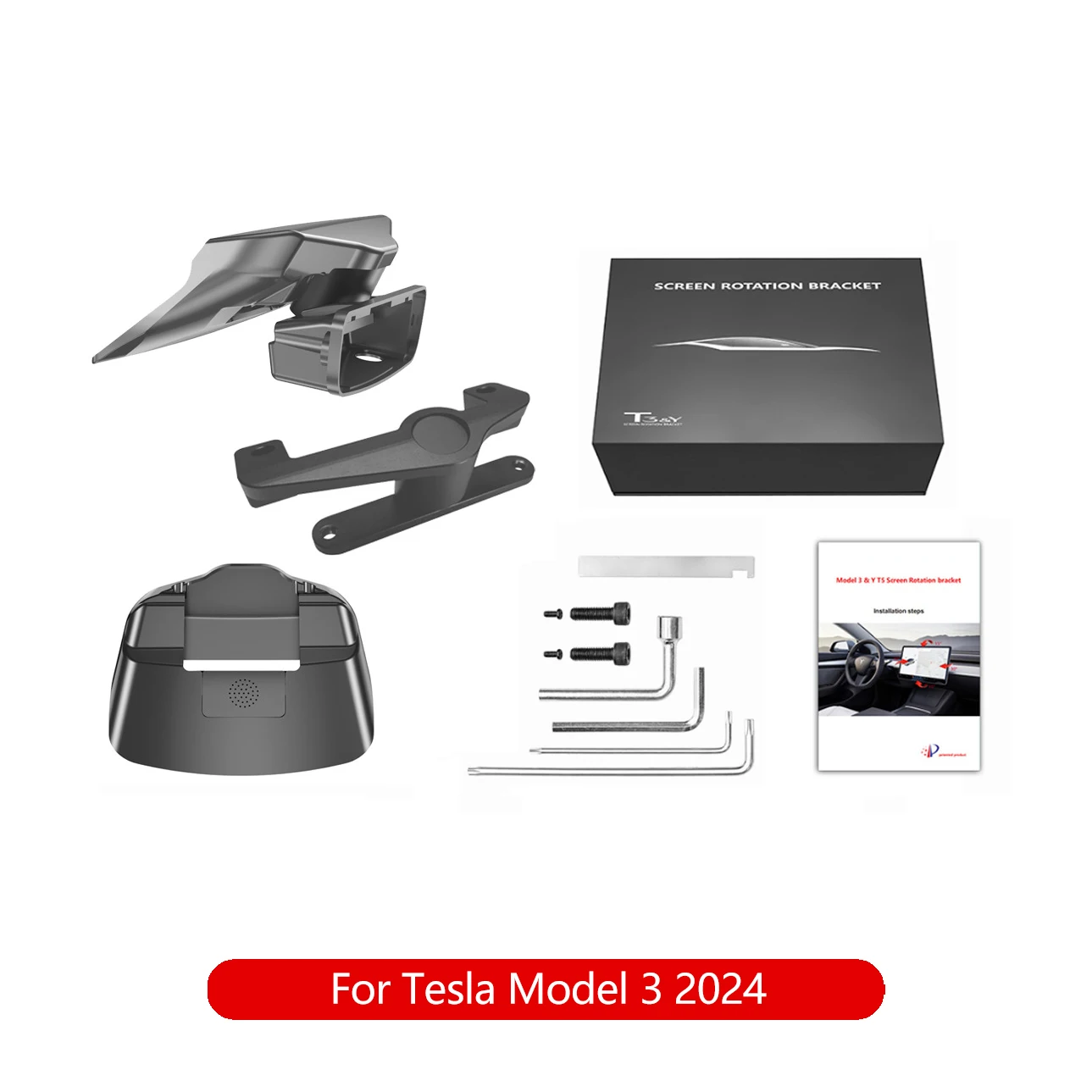 Screen Swivel Tilt Mount For Tesla Central Control Screen Display ...