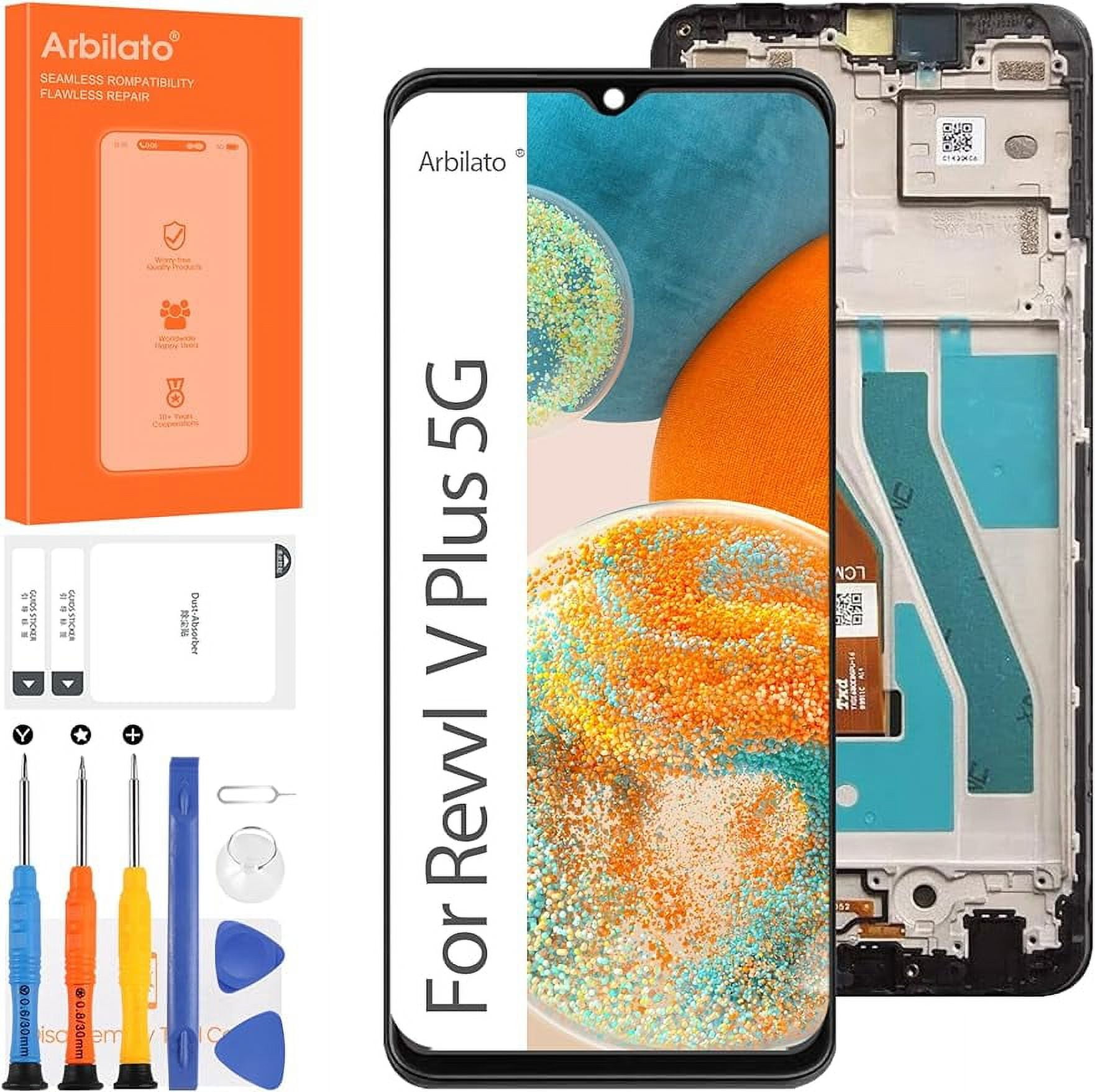 Screen for T-Mobile Revvl V Plus 5G Screen Replacement for Revvl V+ 5G ...