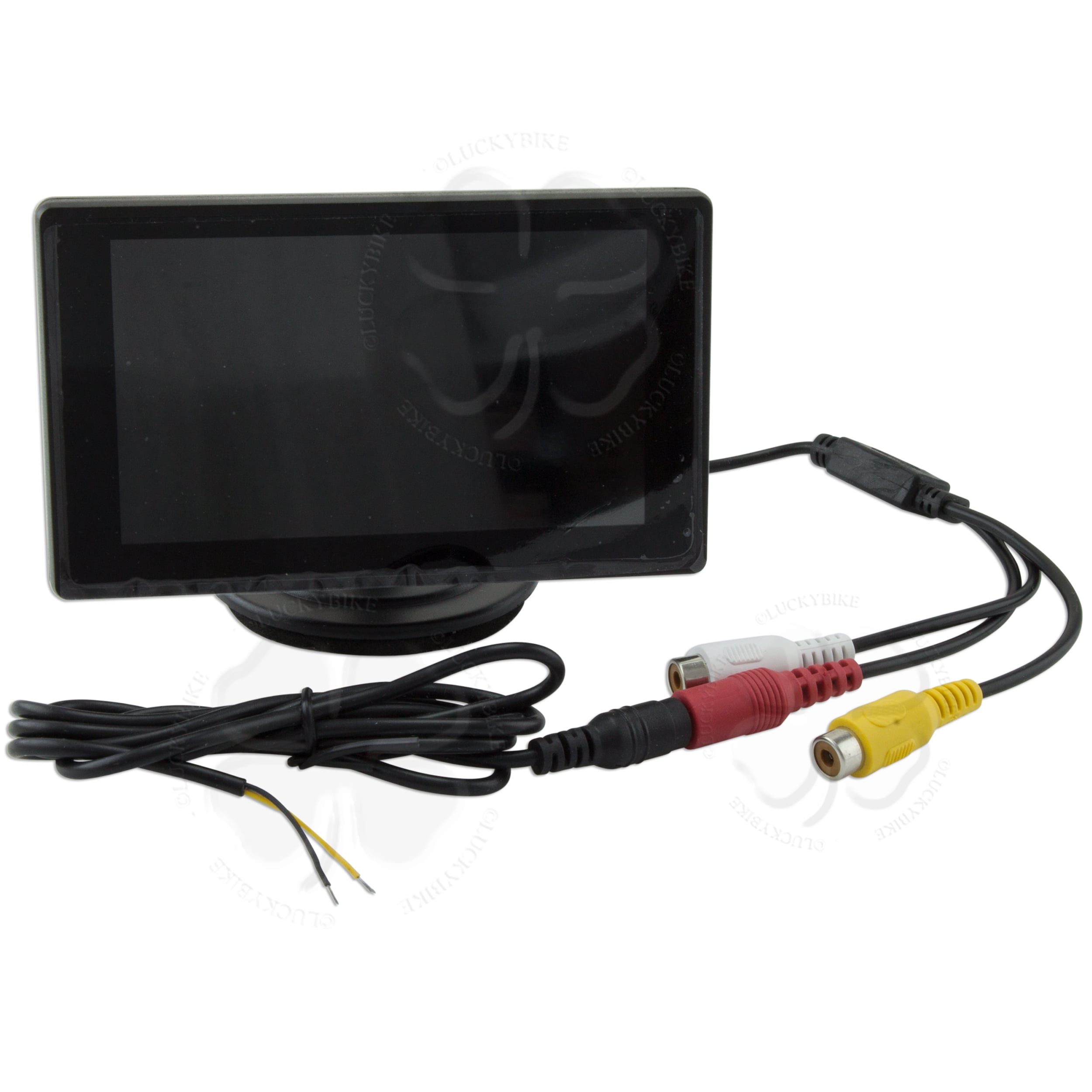 Screen VGA RCA LCD Color Backup Monitor Motorcycle Car Camera Auto 4.3 ...