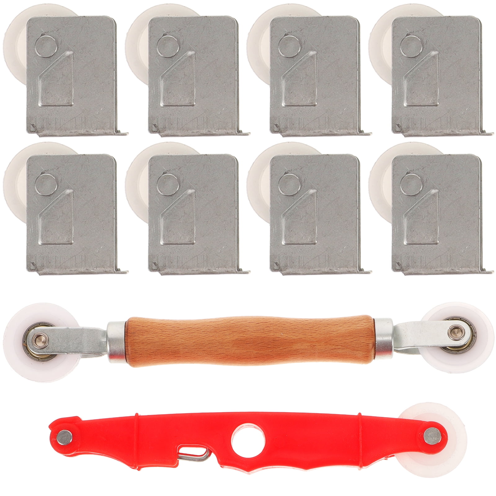 Screen Window Pressure Roller with Bearing Repair Kit Tool Hook Nylon ...