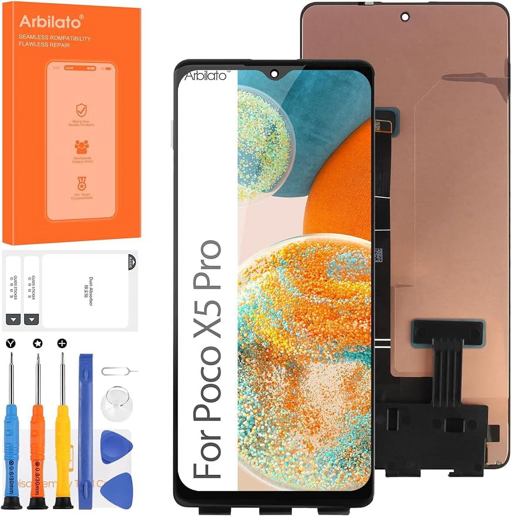 Screen for Xiaomi Poco X5 Pro Screen Replacement for Xiaomi Poco X5 Pro ...