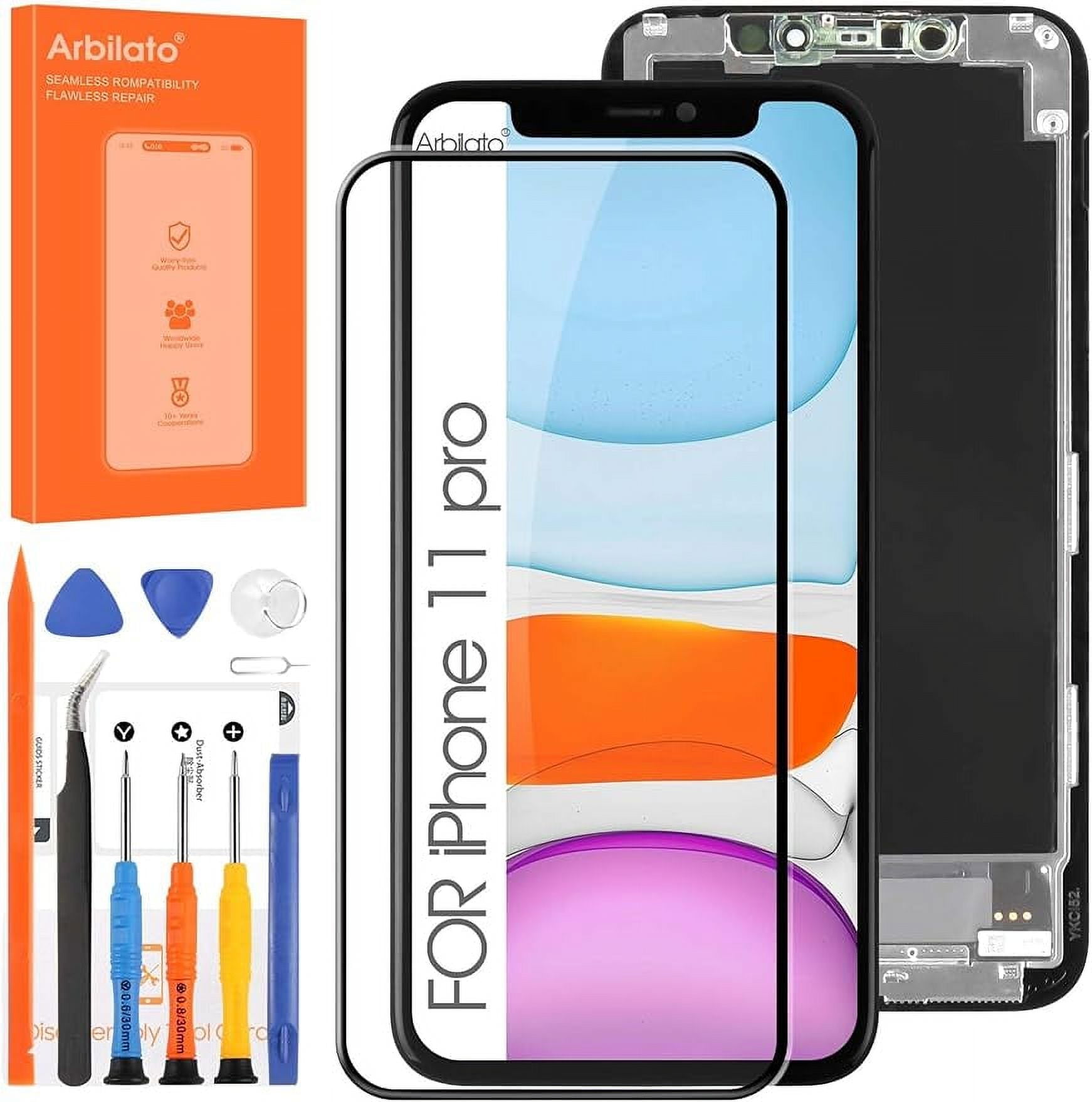 Screen for iPhone 11 Pro Screen Replacement for iPhone A2215 LCD Screen ...