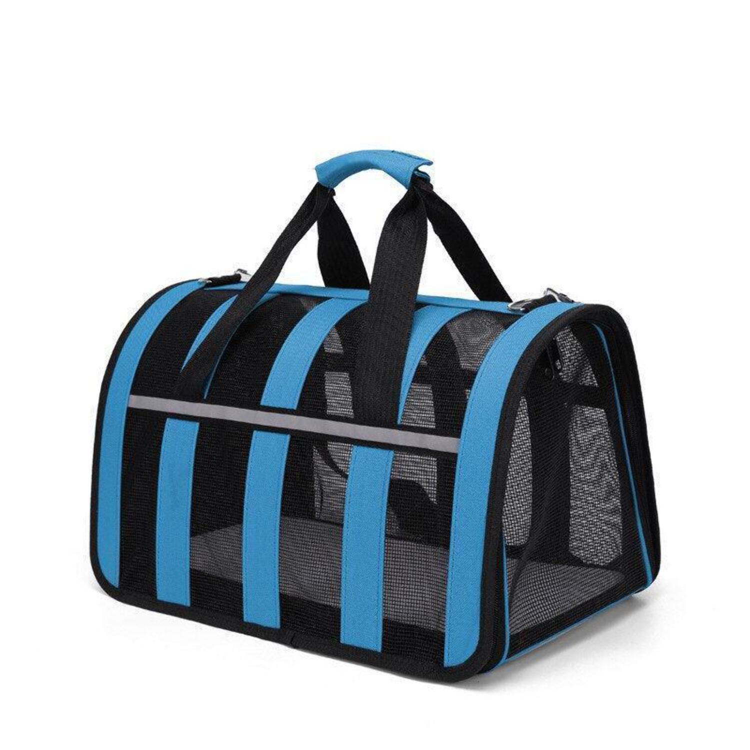 Screened Portable Pet Bag Breathable Cat Dog Shoulder Carrier - Walmart.com