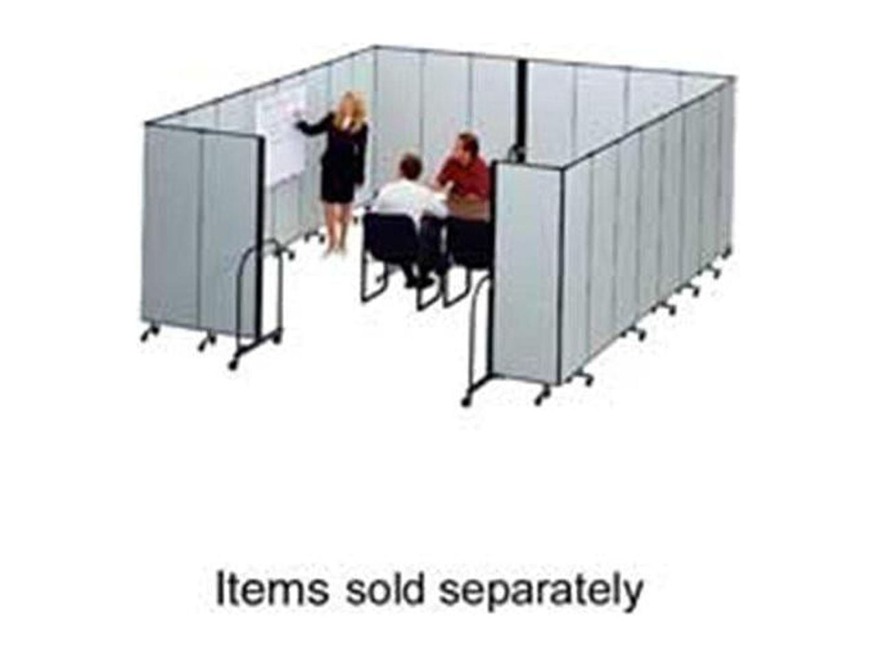 Screenflex FREEstanding 13 Panels Portable Partition - 24.10 ft Length ...