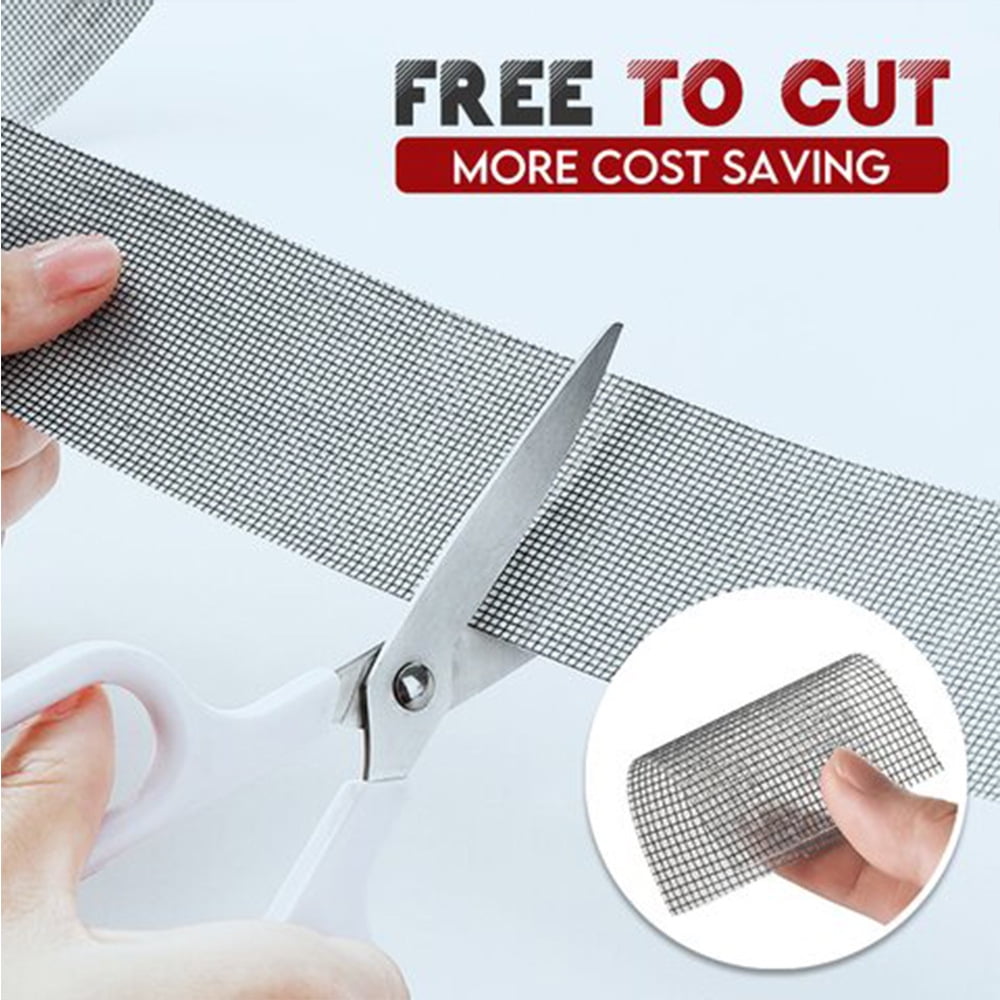 Screenmend Window Screen Repair Kit 2" x 80" Roll (Silver-Gray ...