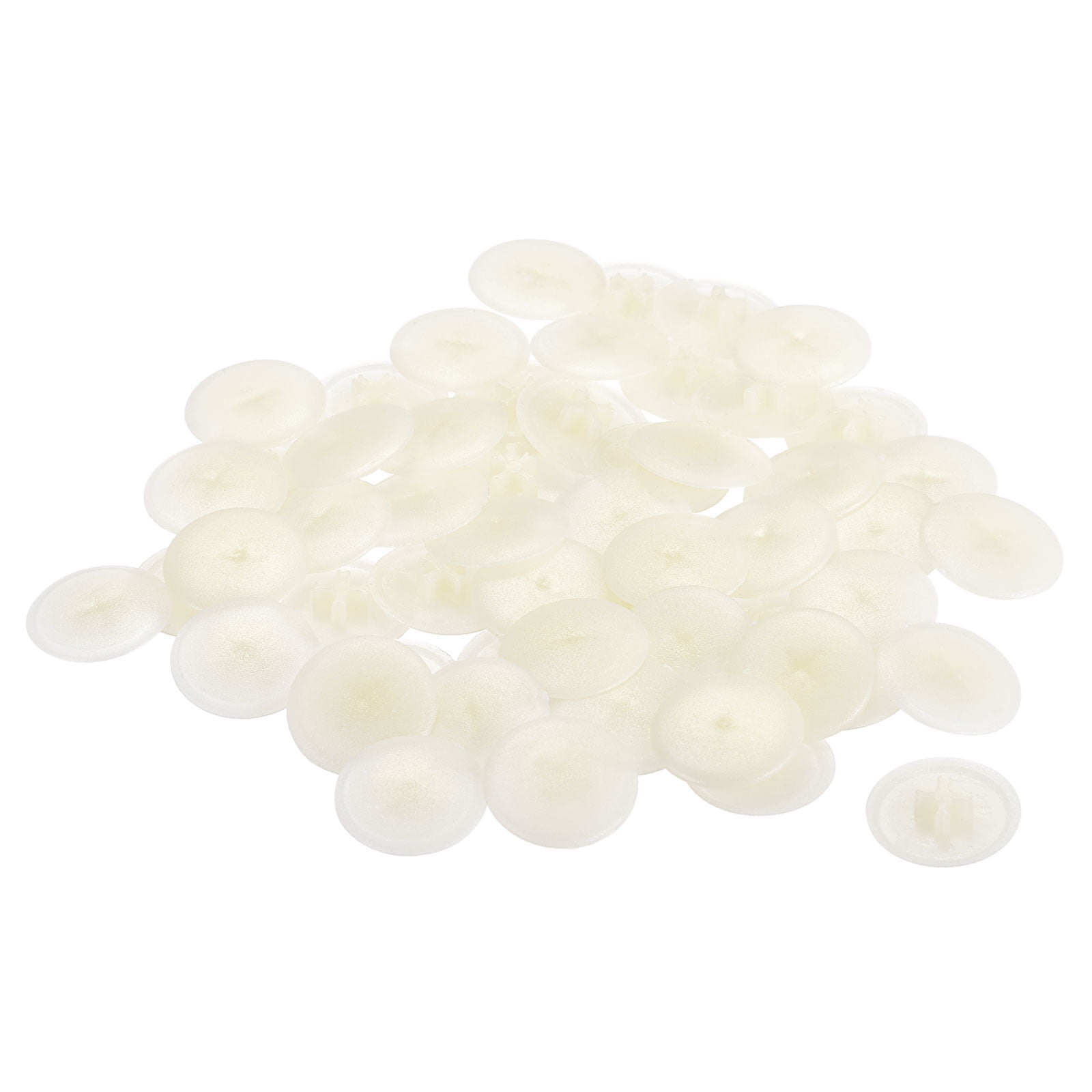 Screw Cap Covers, 120 Pack 16.7x4.3mm Plastic Screw Decoration Cover ...