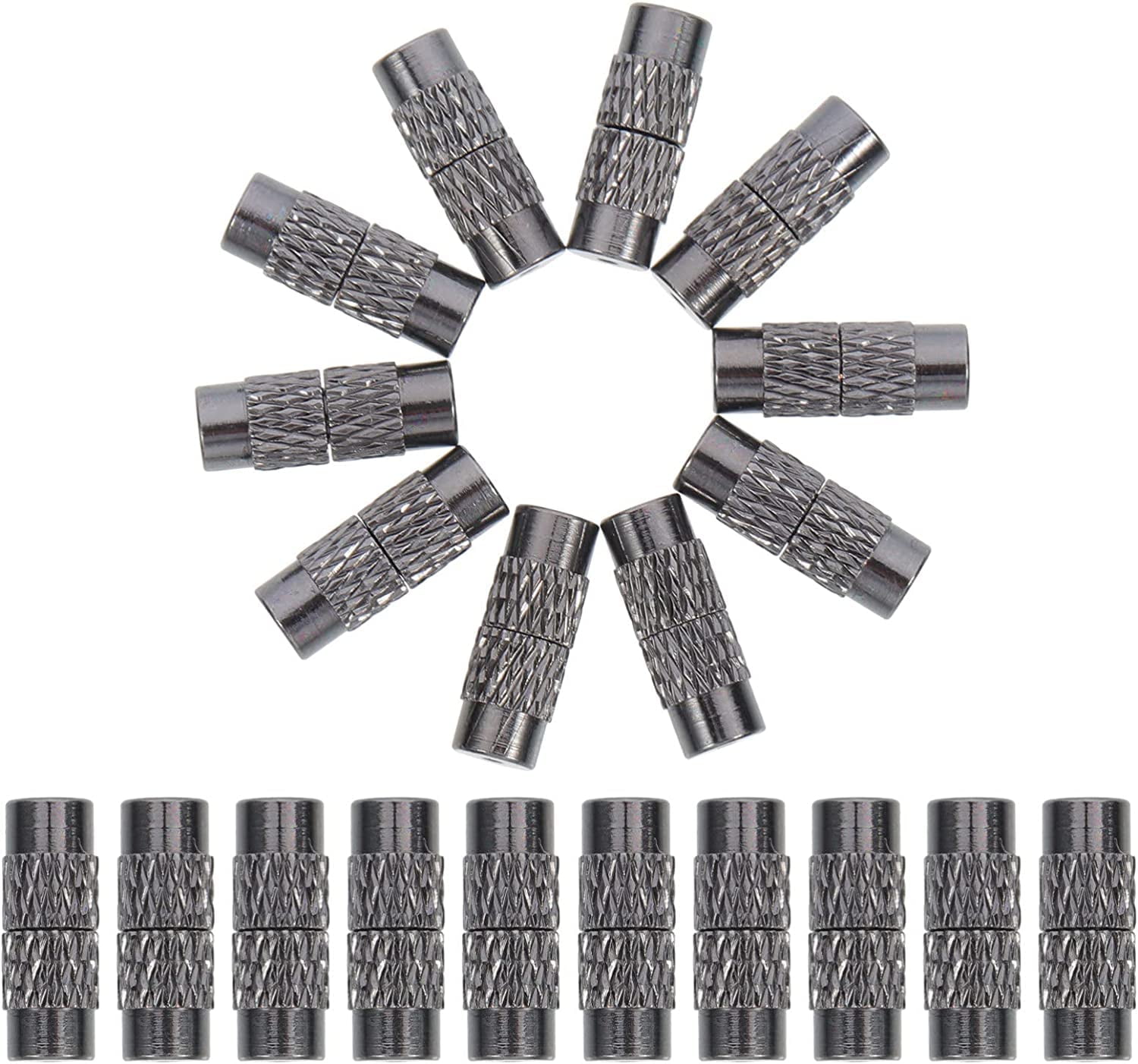 Screw Clasp Barrel Decorating Tools 50pcs Screw Clasps Clasps End Caps ...