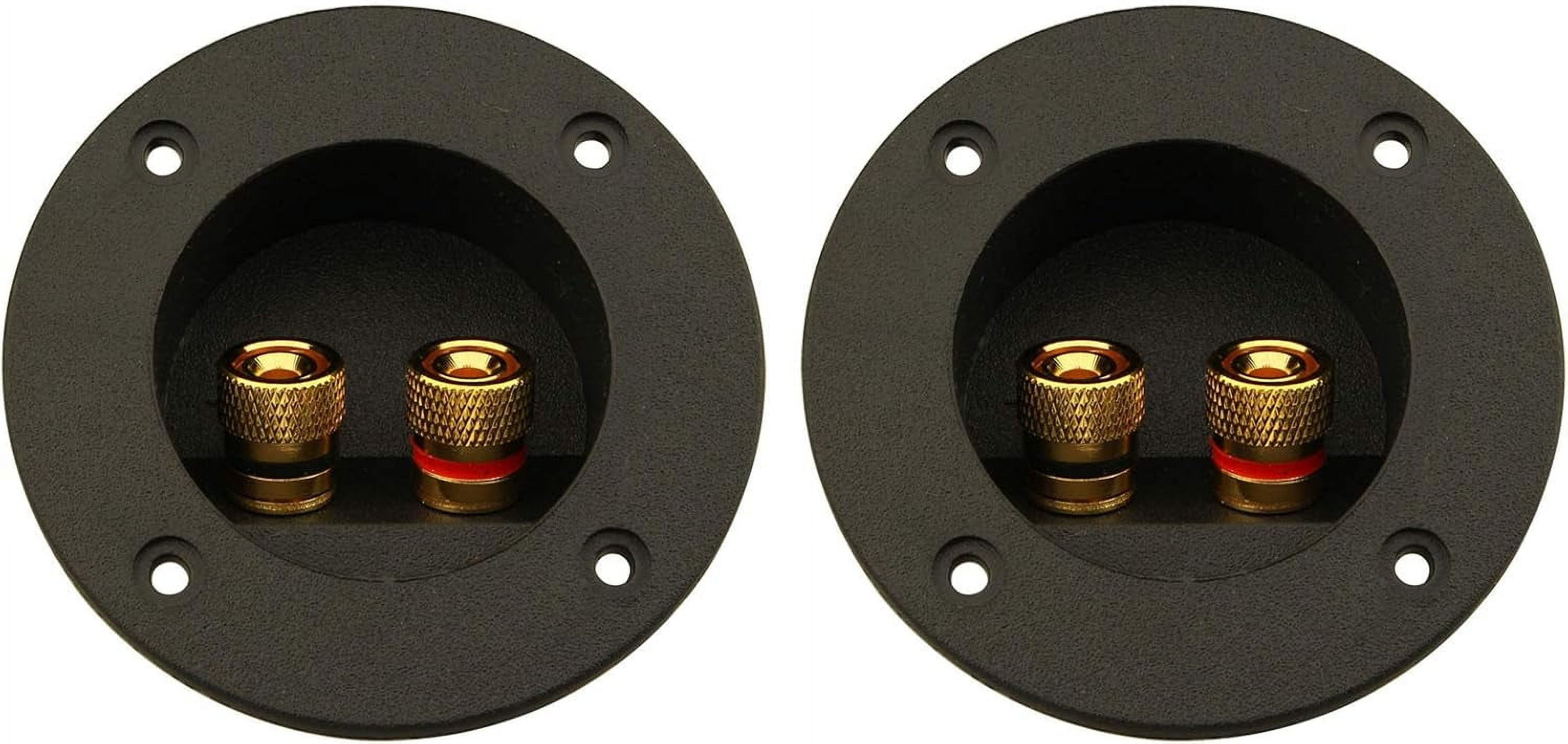 Screw Cup Connector 2-Way Speaker Box Terminal, Subwoofer Connectors ...