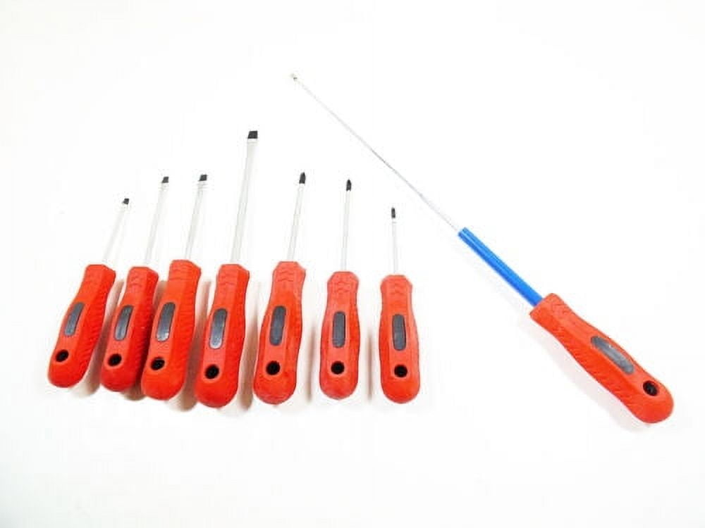 Screw Driver Set Pittsburgh 8 Pc Magnetic Tip with Telescoping Pick Up ...