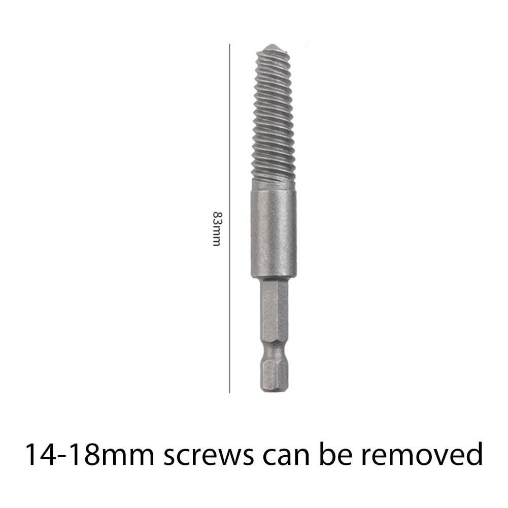Screw Extractor Center Drill Bits Guide Set Broken Damaged Bolt Remover ...