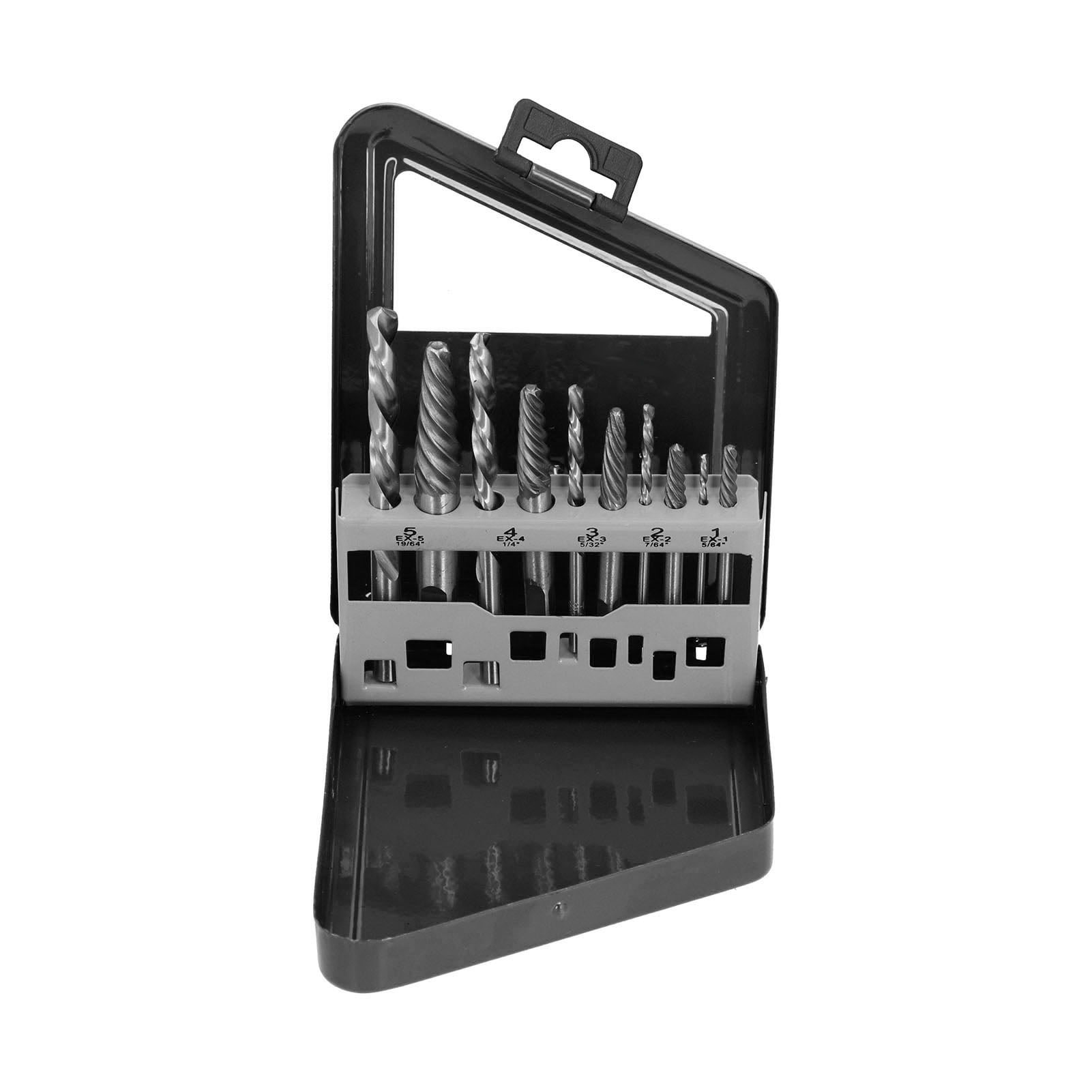 Screw Extractor Drill Bit Set Left Hand Cobalt British System Bolt Stud ...