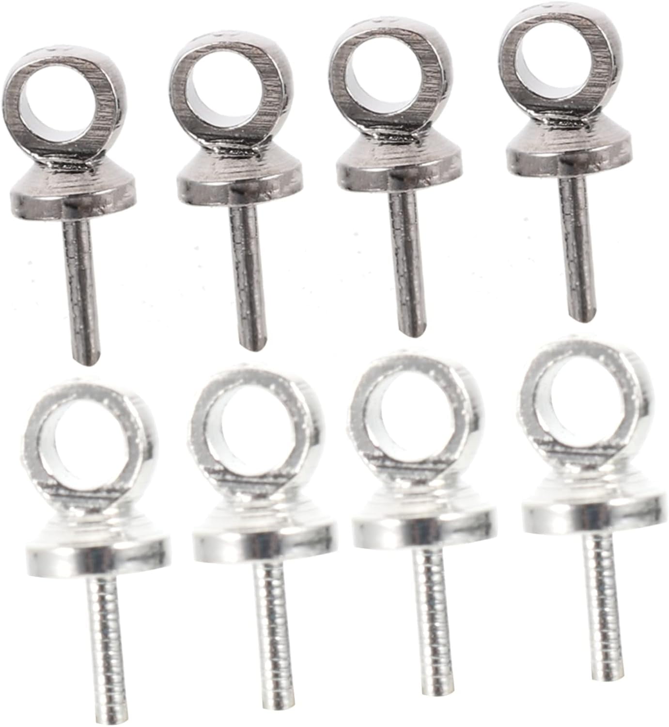 Screw Eye Pin 2 Sets of Pure Copper Sheep Eye Nails Eye Bolt Screw ...