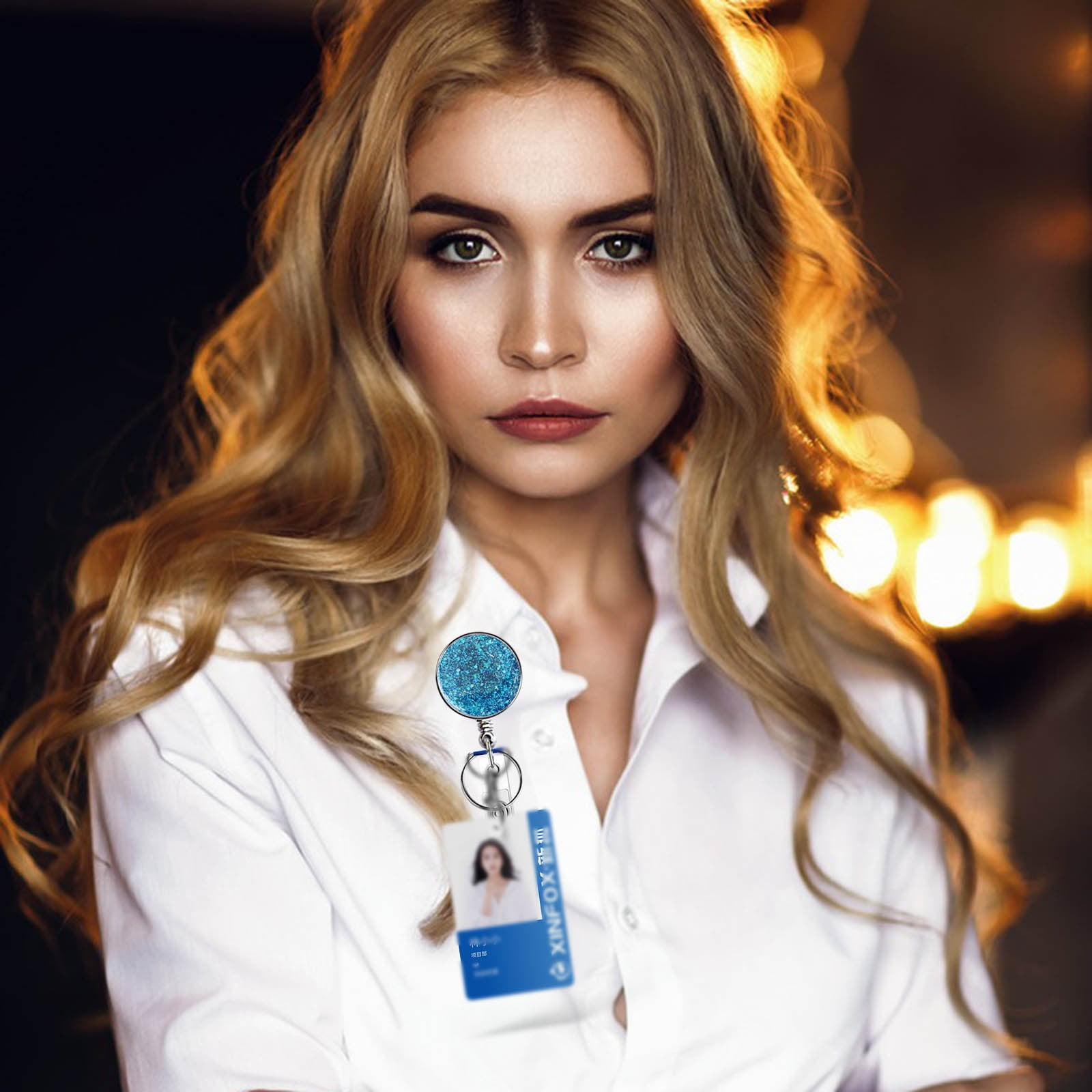 Screw Eye Pin War compatible with Mace Retractable Badge Holder ...