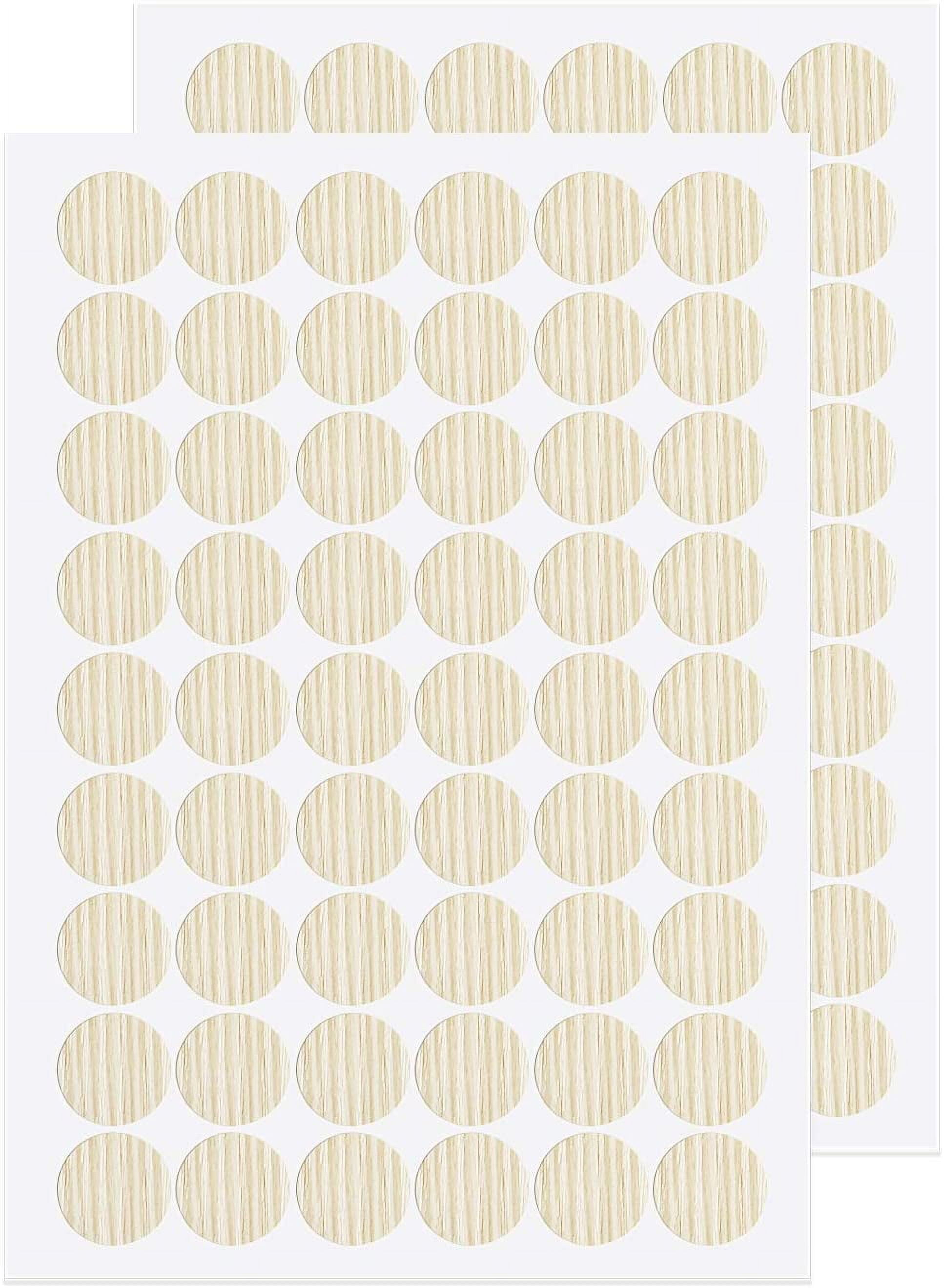 Screw Hole Stickers PVC Covers Self Adhesive, 21mm Decorative Stickers ...