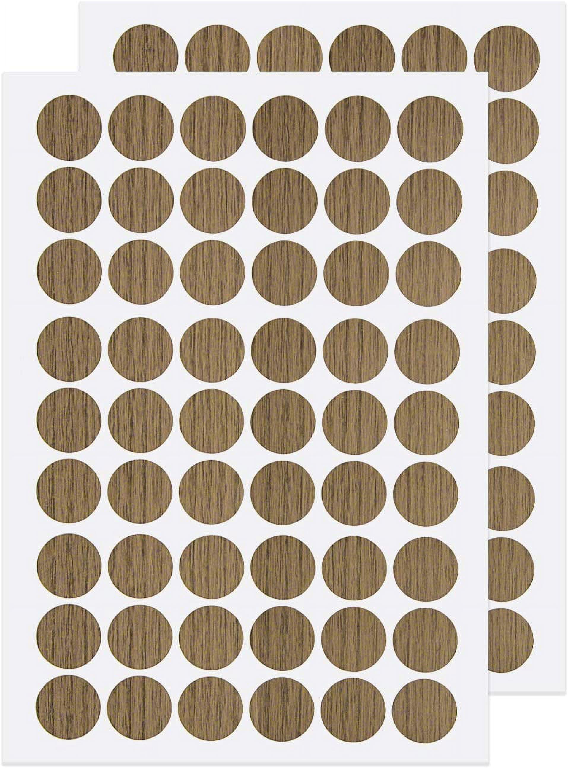 Screw Hole Stickers PVC Covers Self Adhesive, 21mm Decorative Stickers ...