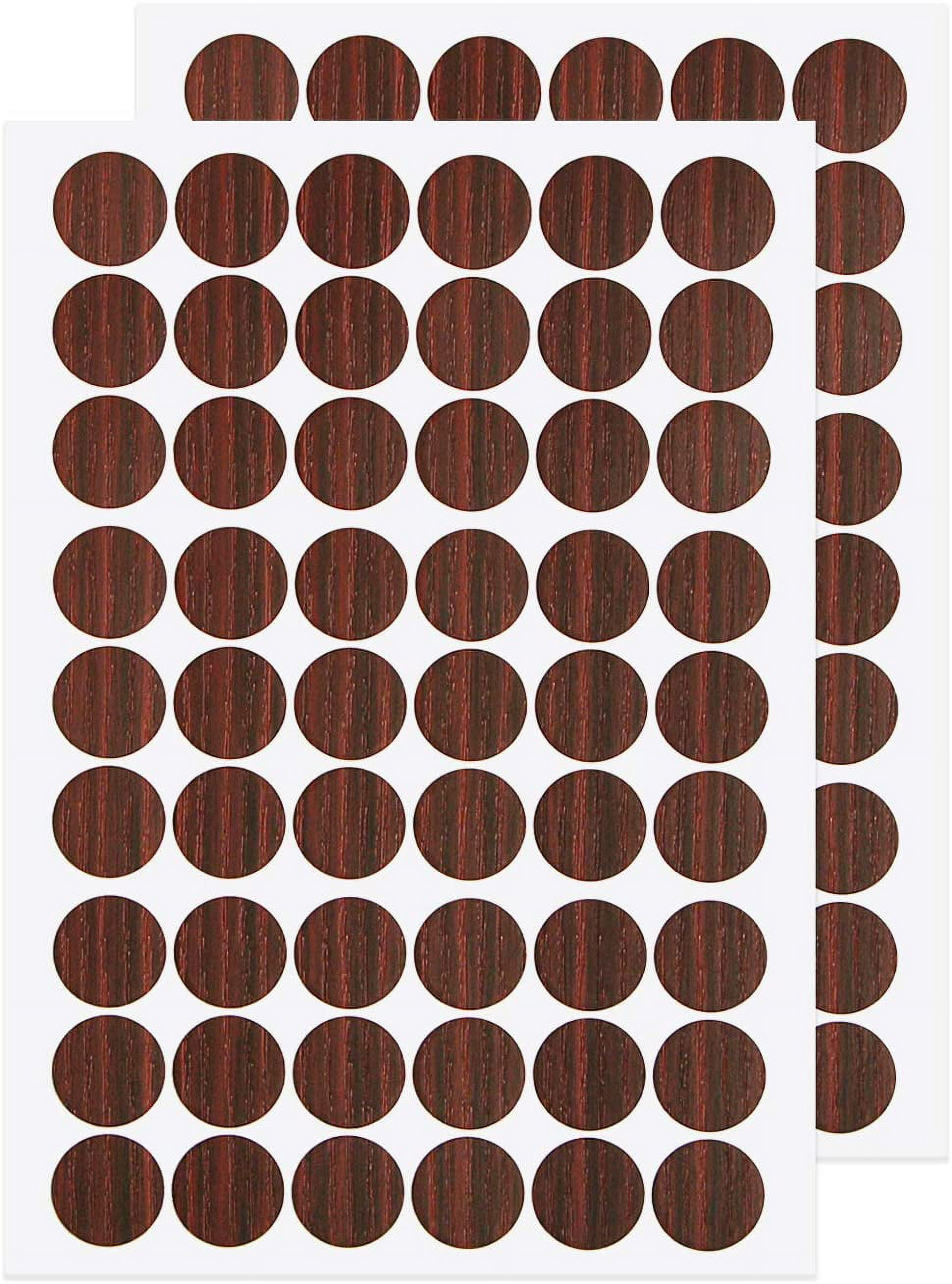 Screw Hole Stickers Pvc Covers Self Adhesive, 21Mm Decorative Stickers ...