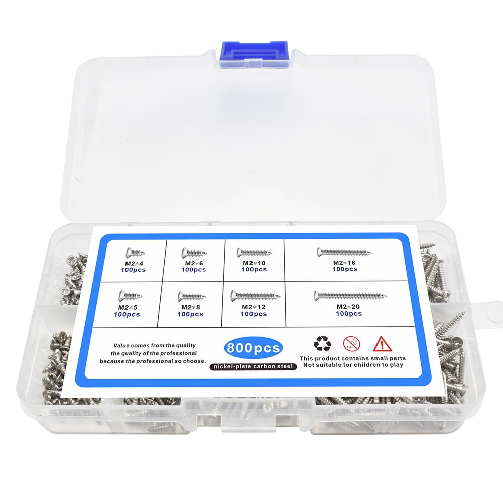 Guichaokj Screw Kit Grub Self Tapping Metal Screws for Drywall Cross ...