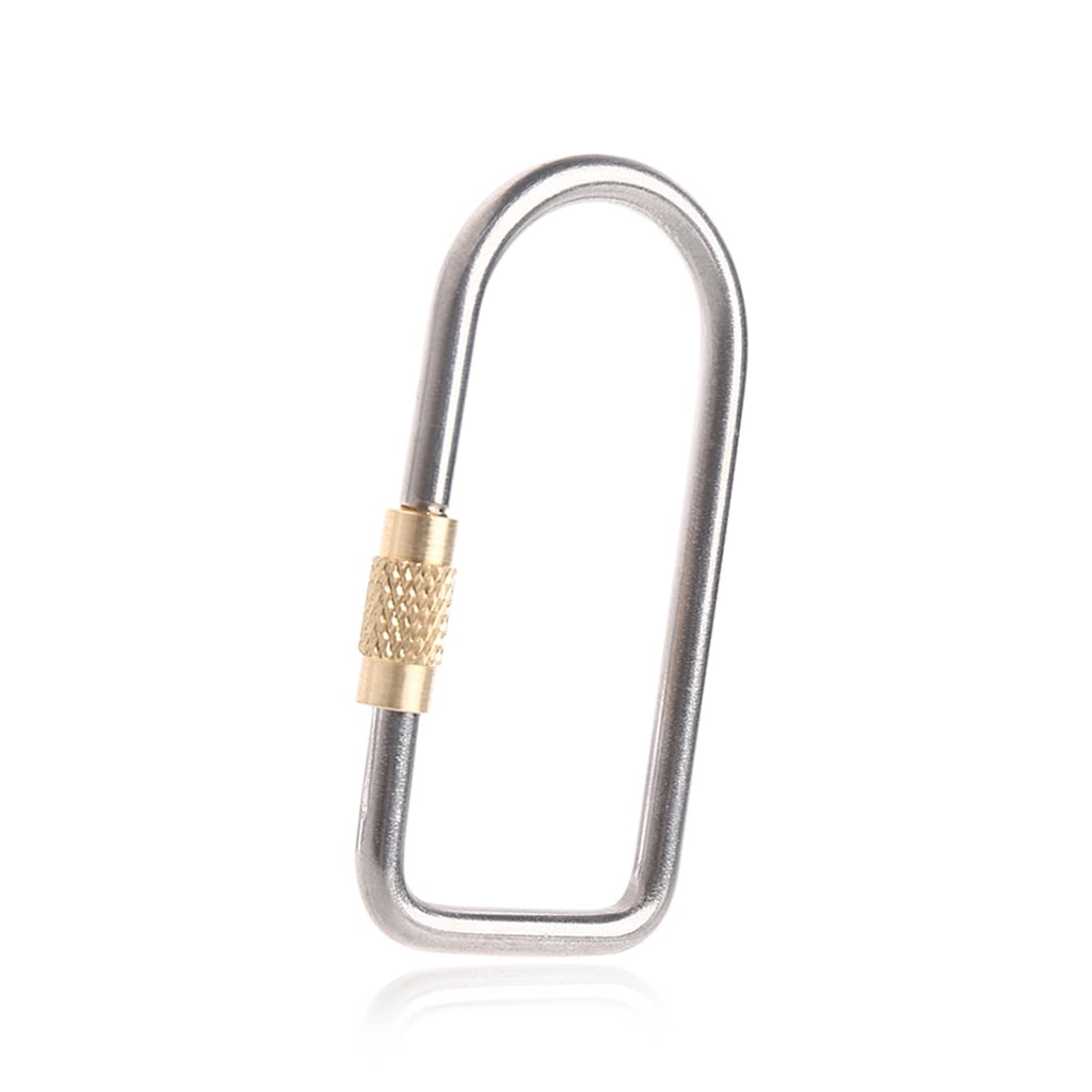 Screw Lock Climbing Gear Carabiner for Titanium Alloy Quick Links ...