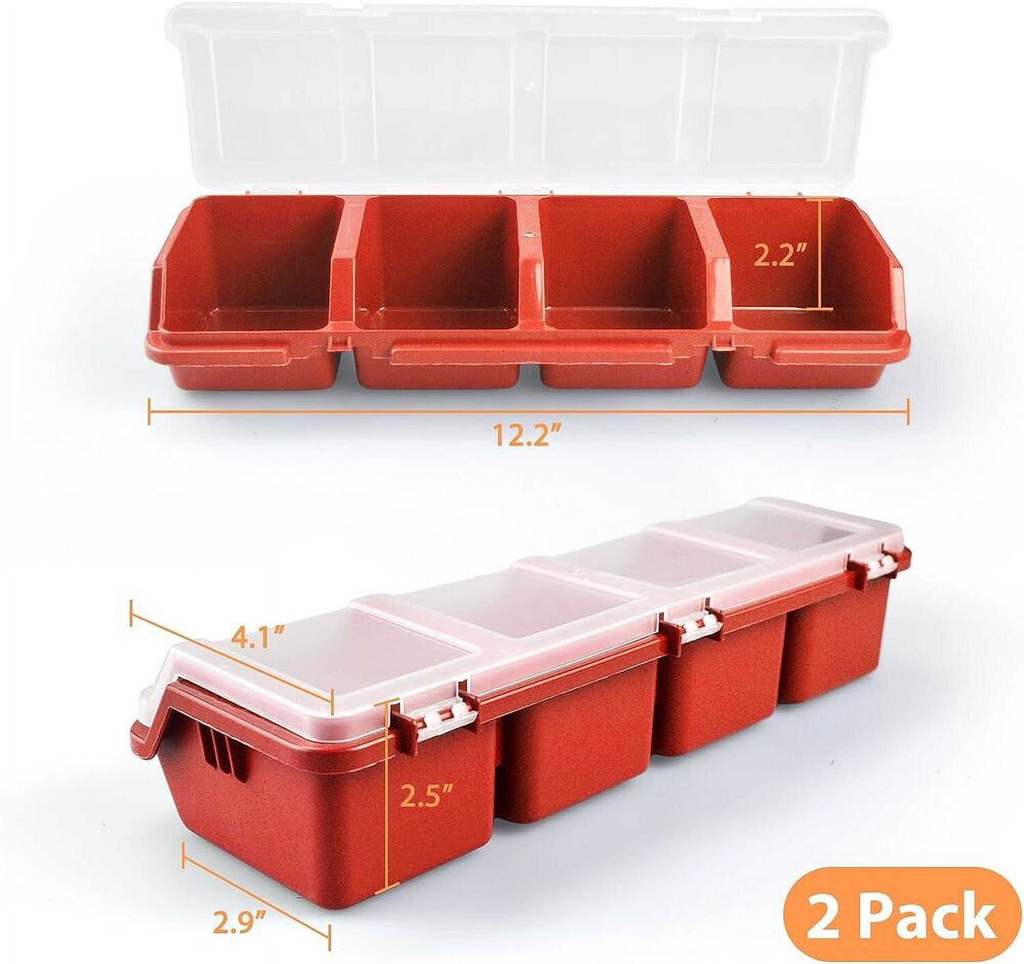 Screw Organizer Storage Bins Divider Tool Cart Cabinet Workbench Drawer ...