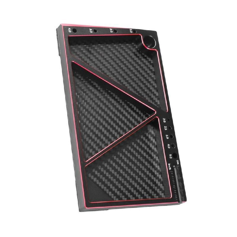 Screw Organizer for Hobbyists Compartment Aluminum Parts Tray for ...