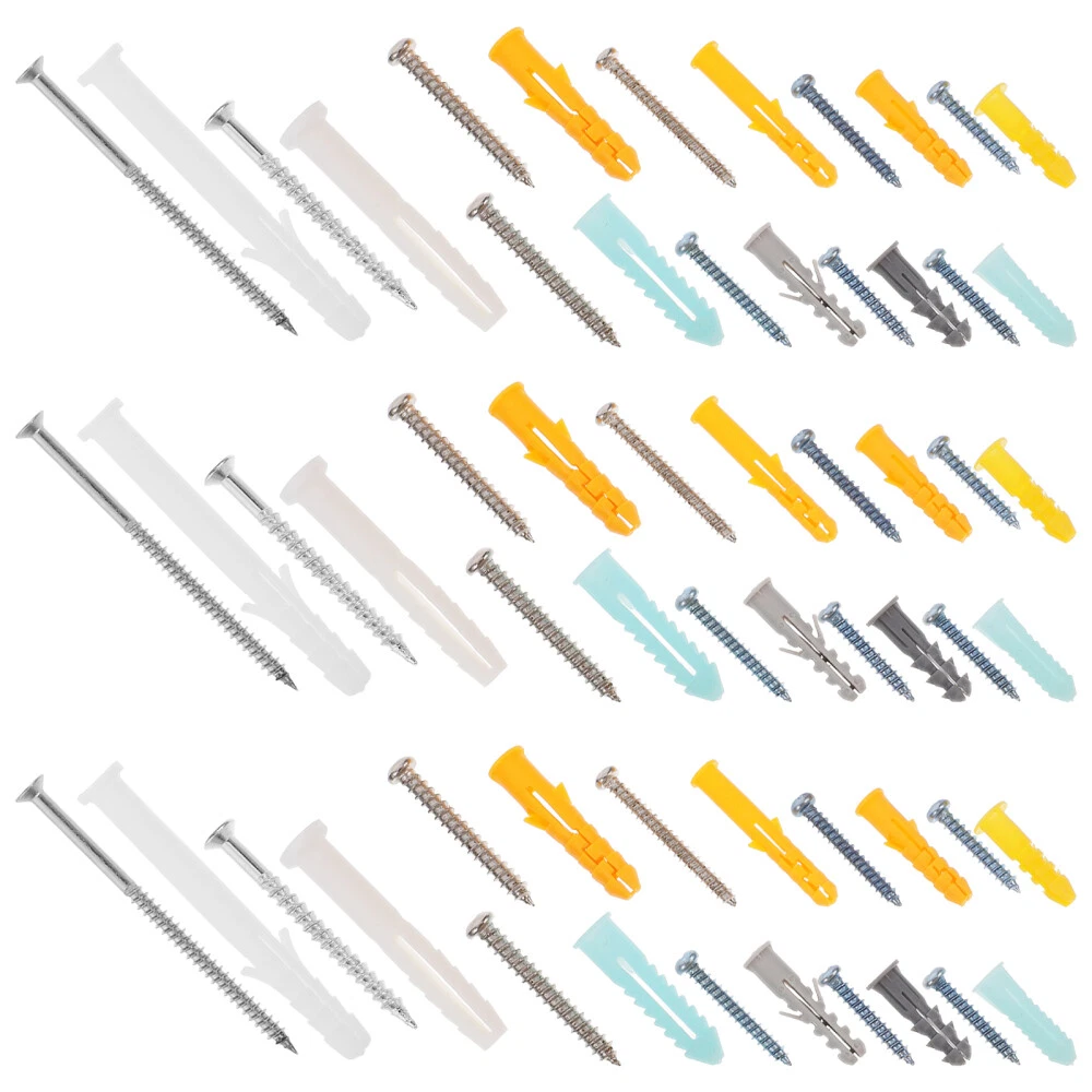 Screw Plug Set Machine Assortment Kit Expansion Screws Plugs Self ...