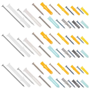 Screw Plug Set Screws And Nails Assortment Kit Self Tapping Wallboard ...