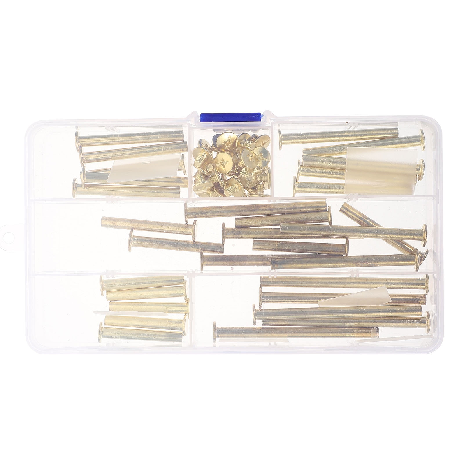 Golden Synthetic Material Crafts Rivets Set for Decor 1 Box DIY Bags ...