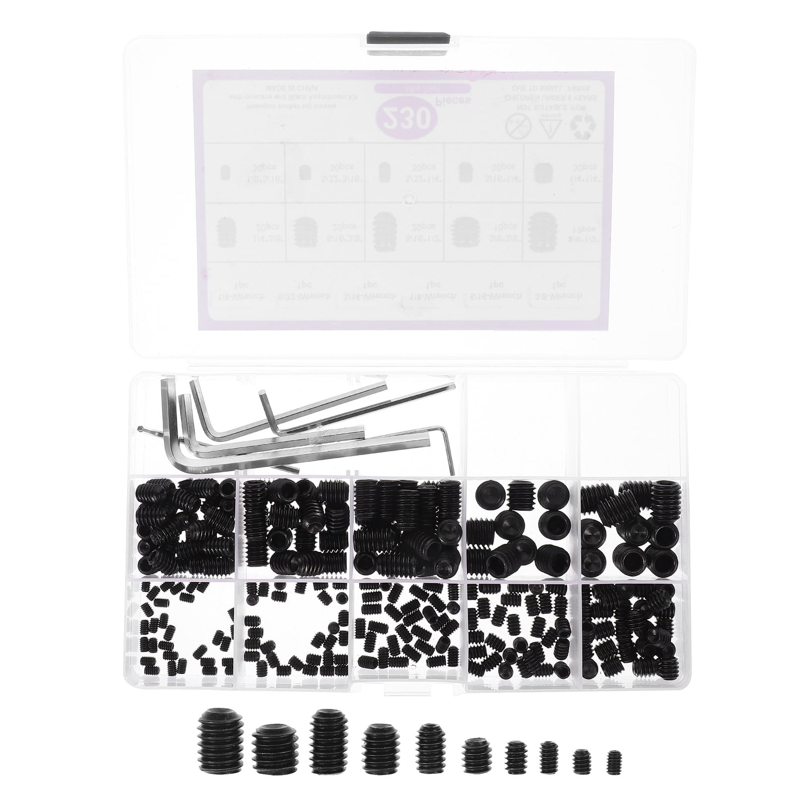 Screw Set Kit Screws Assortment Professionals Assorted Screws Small ...